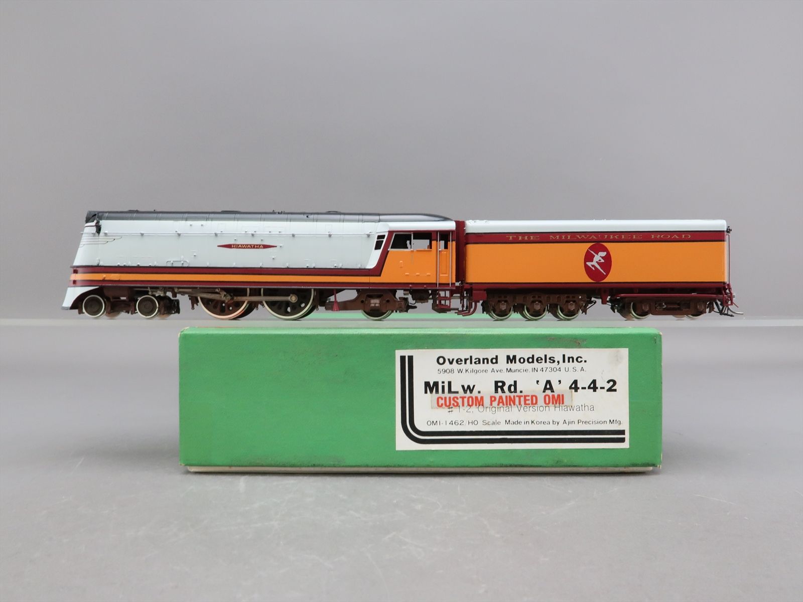 HO Brass Model - OMI 1462.1 Milwaukee A 4-4-2 #1 - F/P - 1990 Run - Ajin