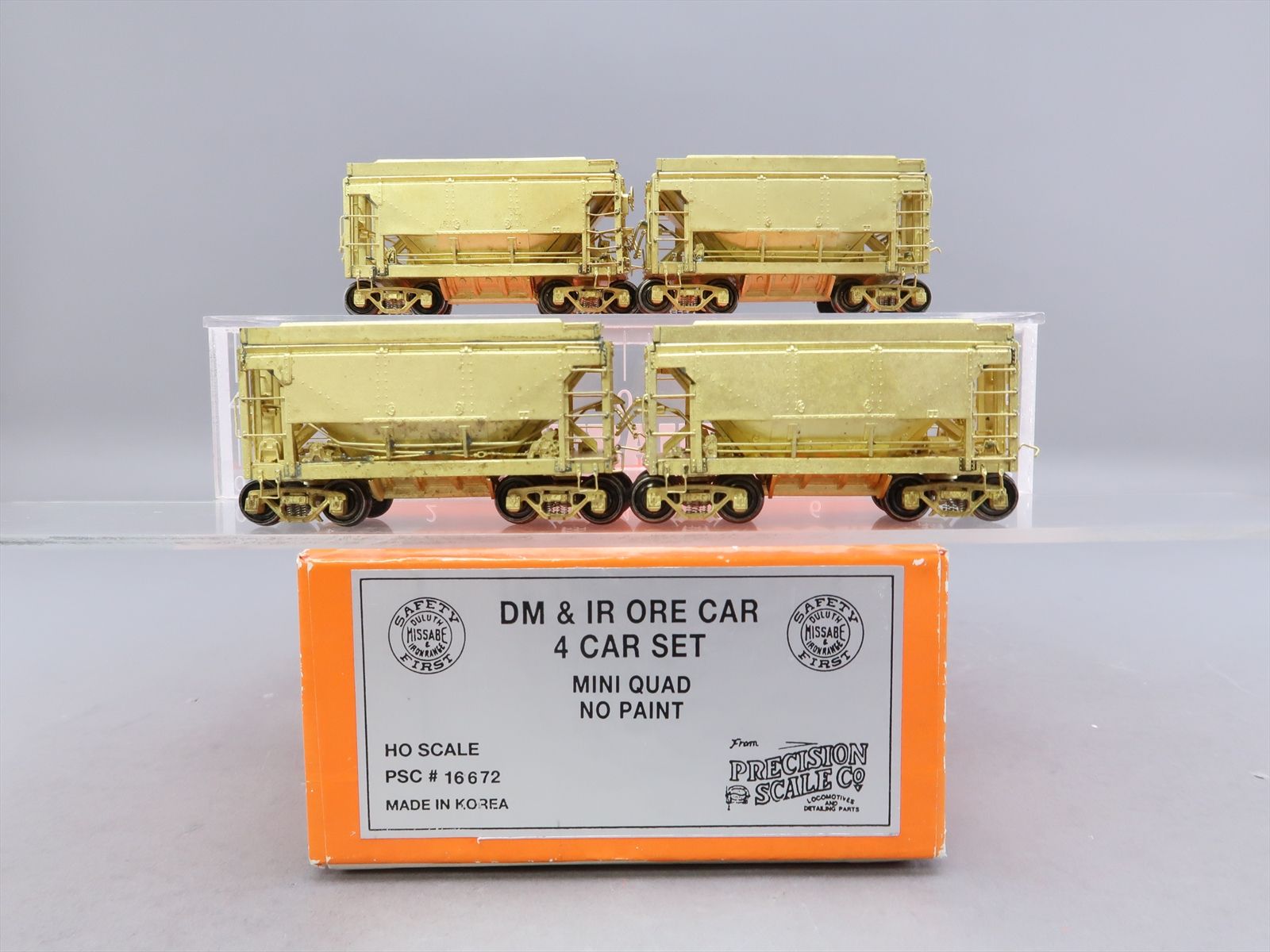 HO Brass Model - PSC 16672 DM&IR Duluth Missabe & Iron Range Ore Cars ...