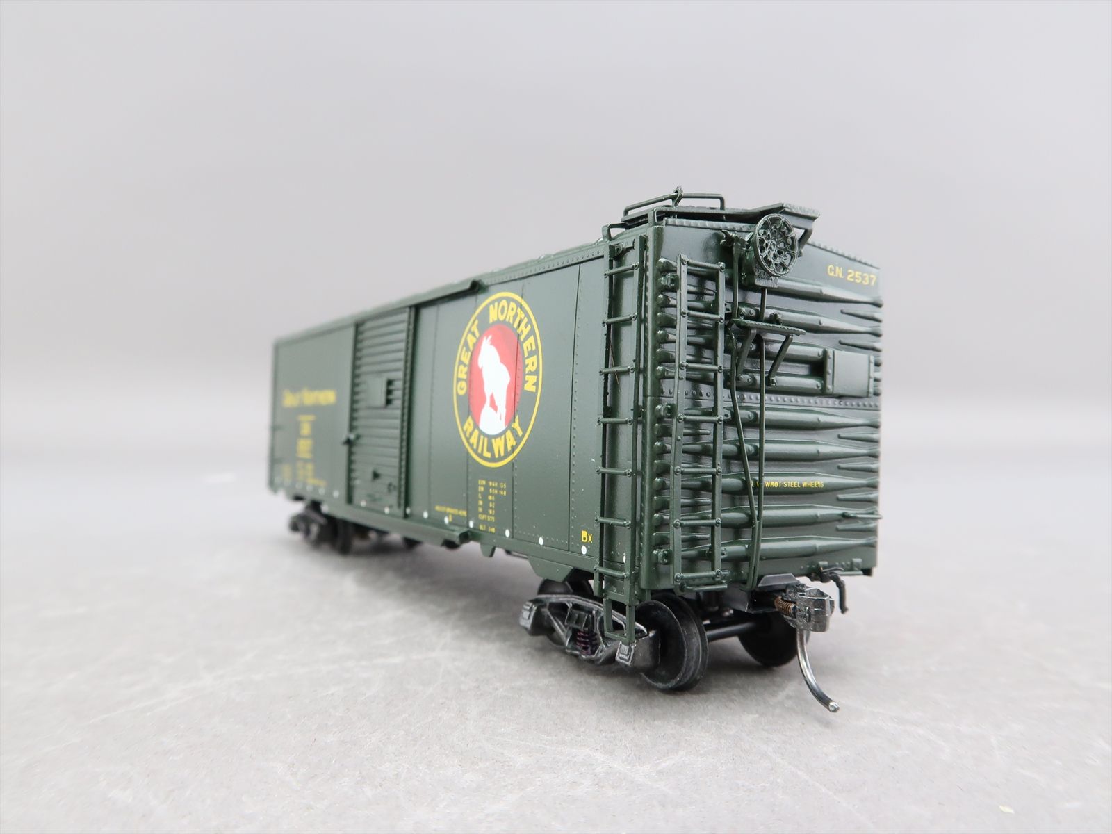 HO Brass Model - PSC GN Great Northern Steel Boxcar #2537 - Custom - D ...