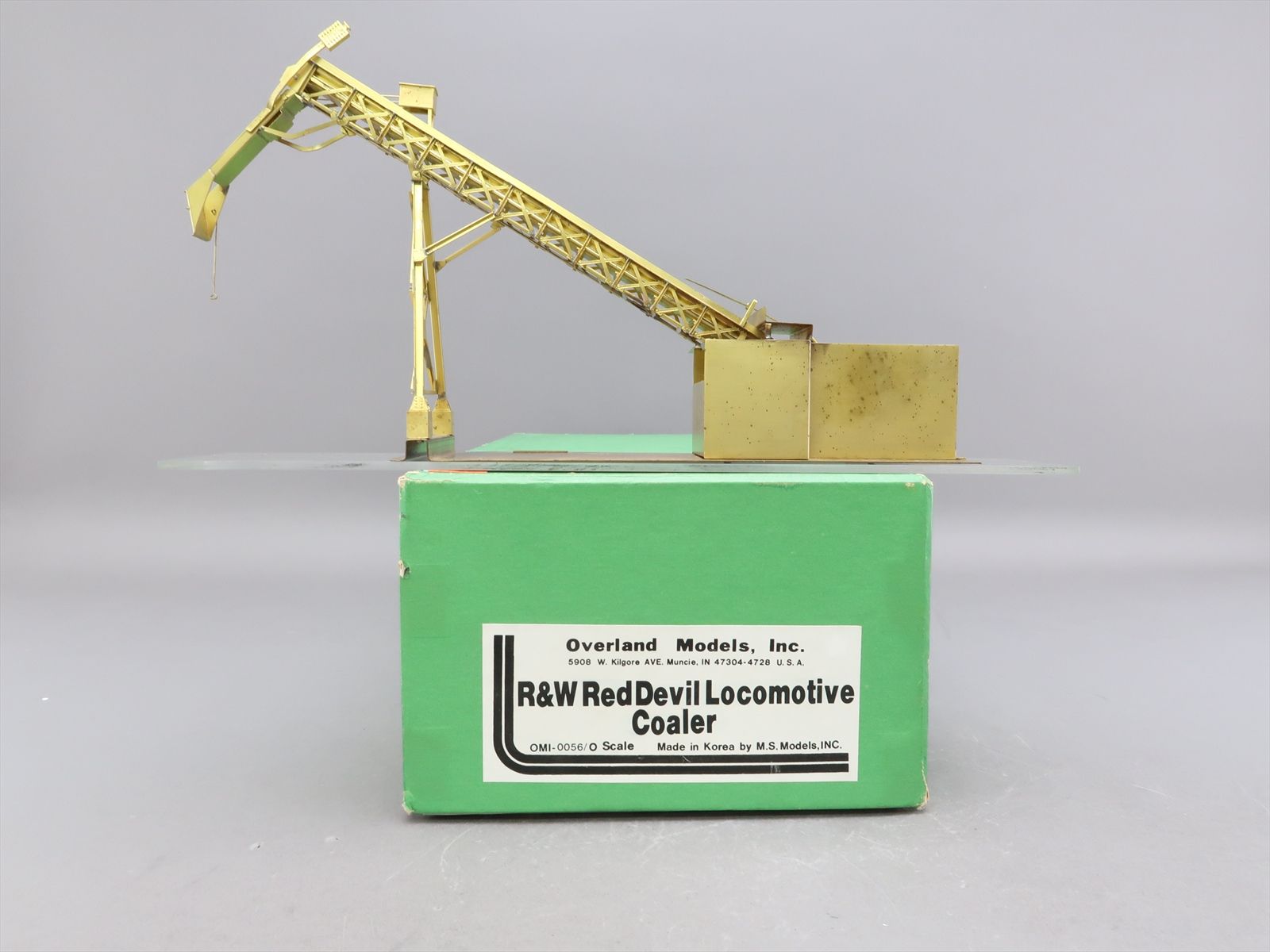 O Brass Model - OMI 0056 R&W Red Devil Locomotive Coaler - Unpainted ...