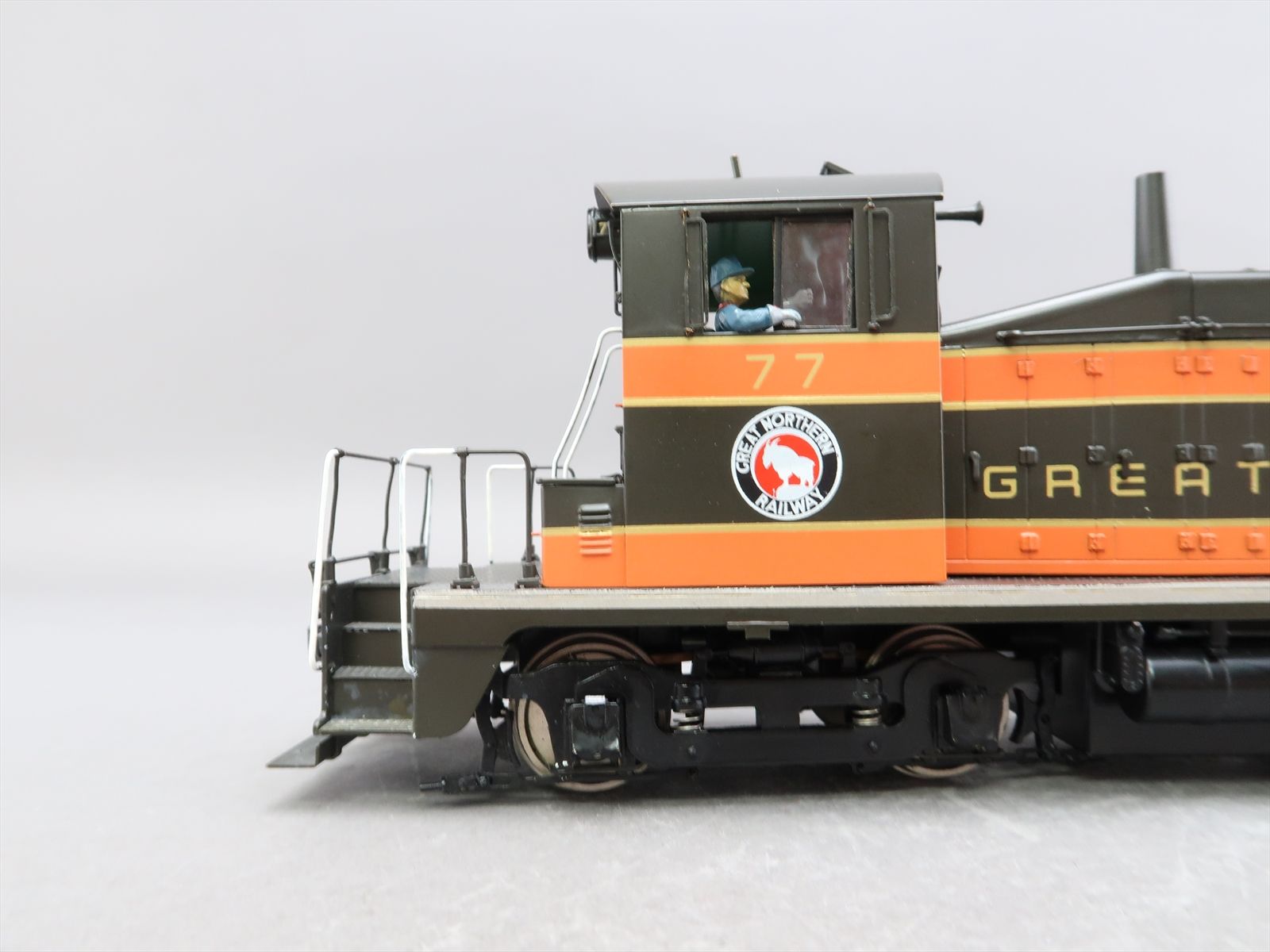 O Brass Model - PSC 16685-1 GN Great Northern SW 1 Phase III #77 - F/P ...