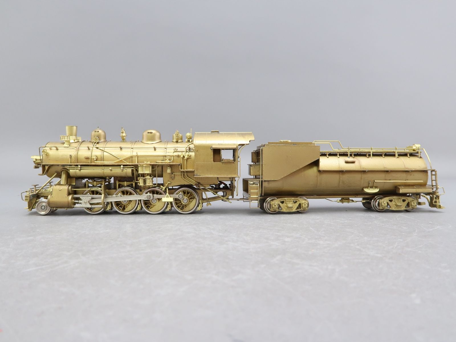 HO Brass Model - Key SP Southern Pacific 2-8-0 C-8 Consolidation #2733 - Unpainted - 1981 Run ...