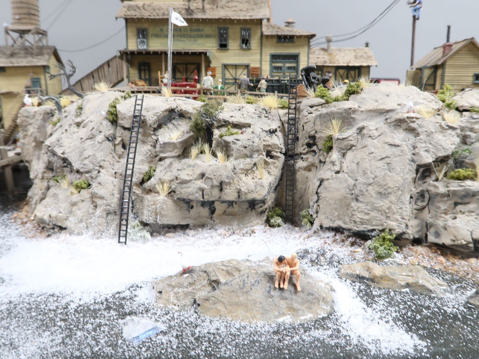 HO 1:87 FSM 18 x 24 Diorama - Pro Built by M. Cain & O. Bama - Kit Bash ...