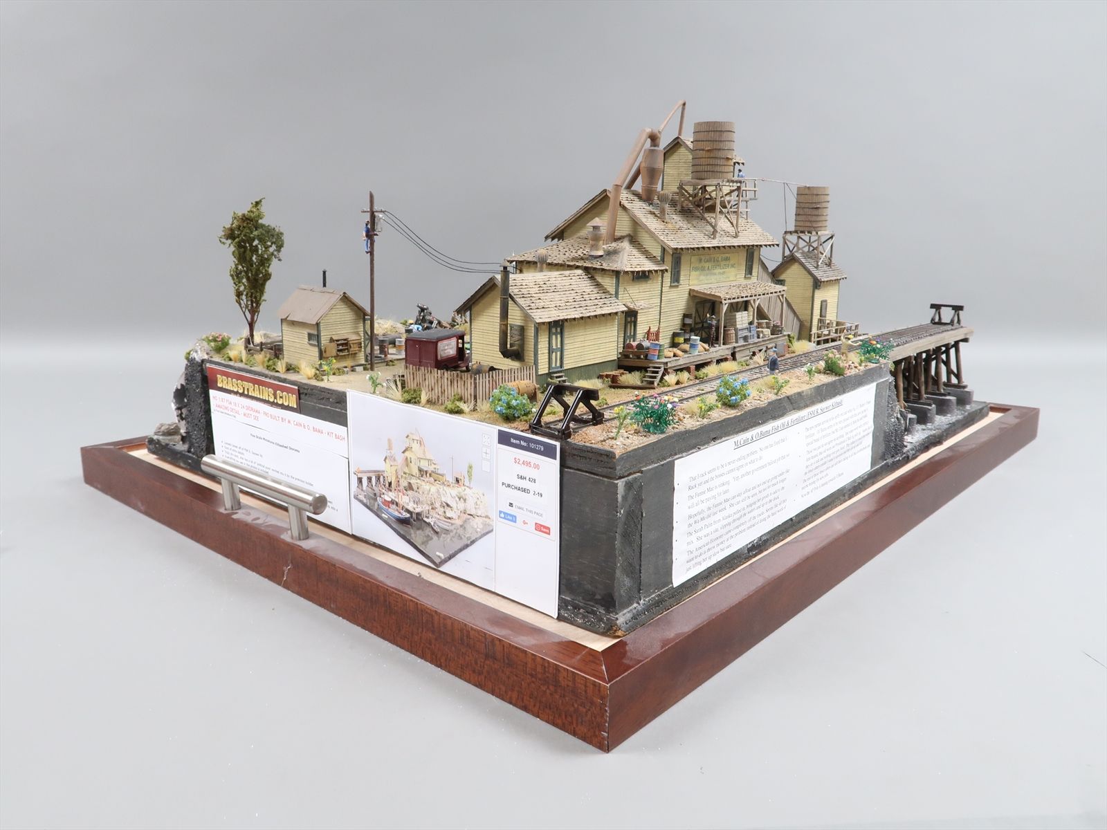 HO 1:87 FSM 18 x 24 Diorama - Pro Built by M. Cain & O. Bama - Kit Bash ...