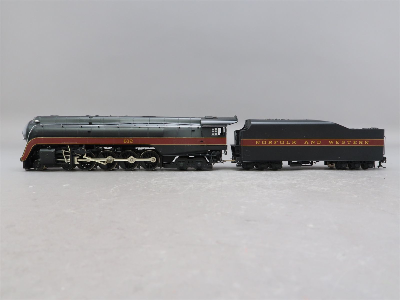 HO Brass Model - Sunset N&W Norfolk & Western J Class 4-8-4 Streamlined ...
