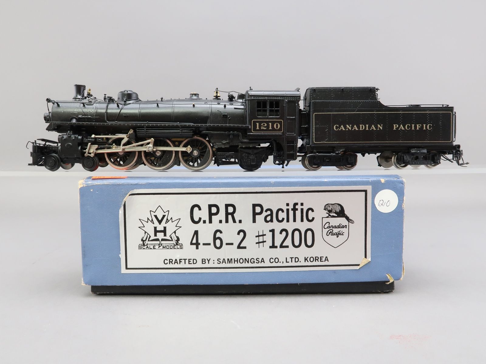 HO Brass Model - VH Van Hobbies CP CPR Canadian Pacific G-5 4-6-2 #1210 ...