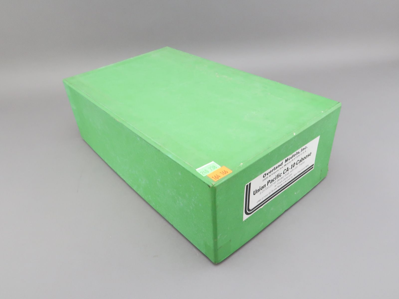 O Brass Model - OMI 0708 UP Union Pacific CA-10 Caboose Welded Body GSI ...