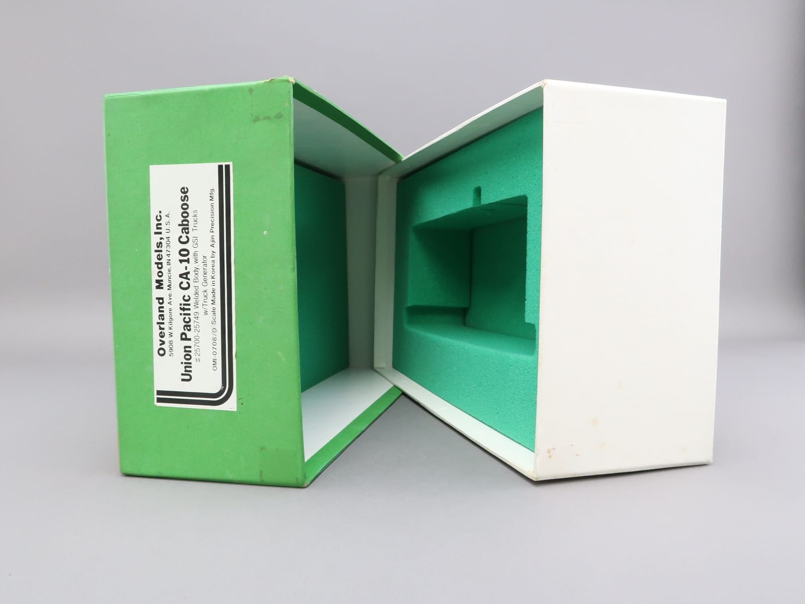 O Brass Model - OMI 0708 UP Union Pacific CA-10 Caboose Welded Body GSI ...