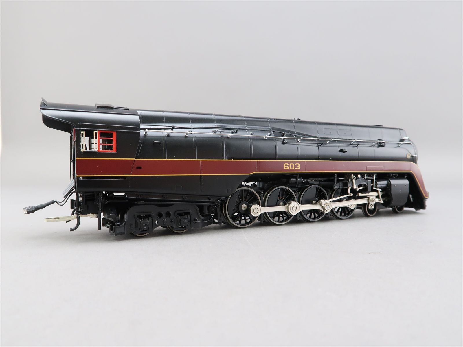 HO Brass Model - OMI 4522.1 N&W Class J 4-8-4 Streamlined #603 - F/P ...
