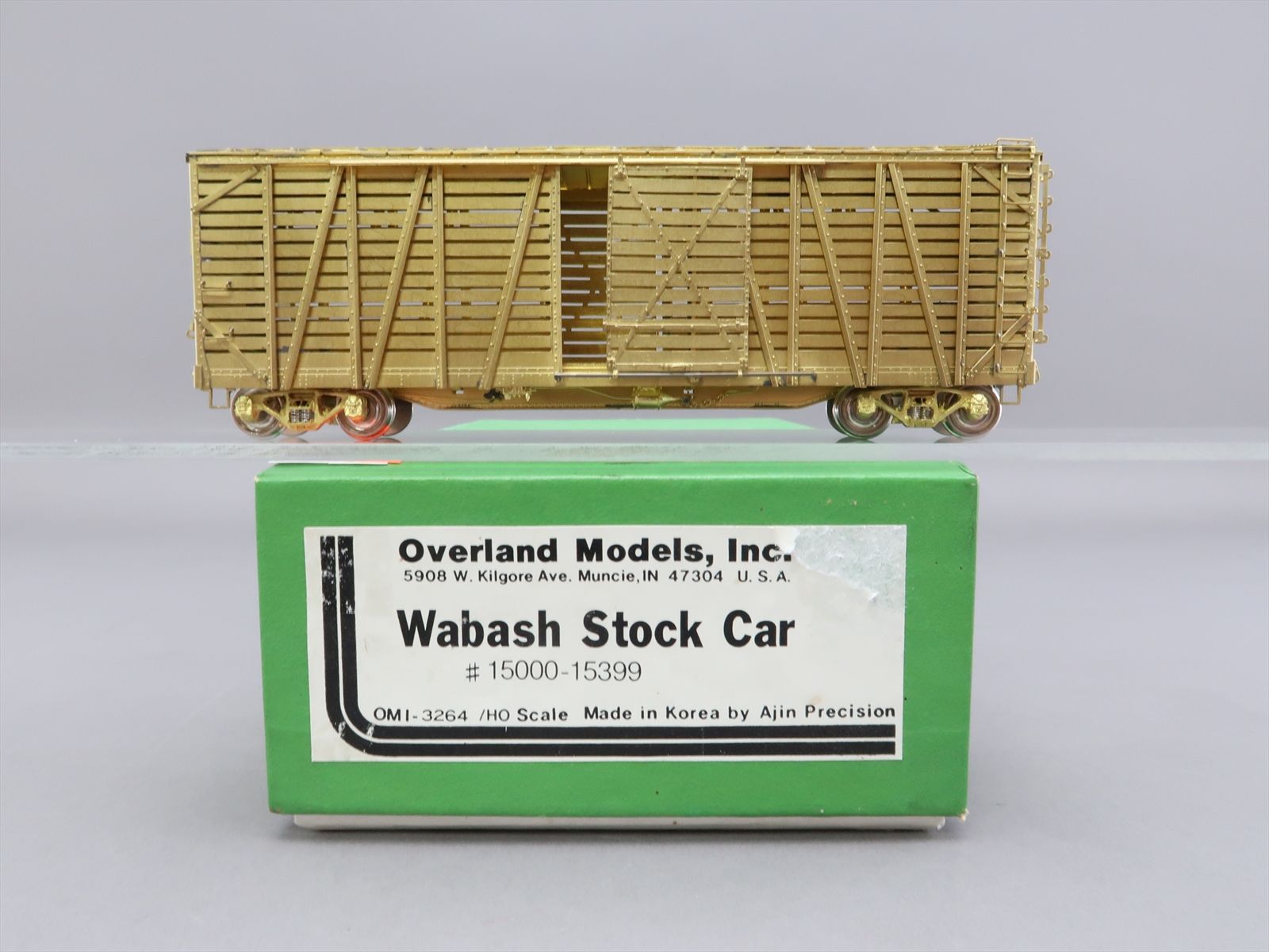 HO Brass Model - OMI 3264 WAB Wabash Stock Livestock Car #15000 - 15399 ...