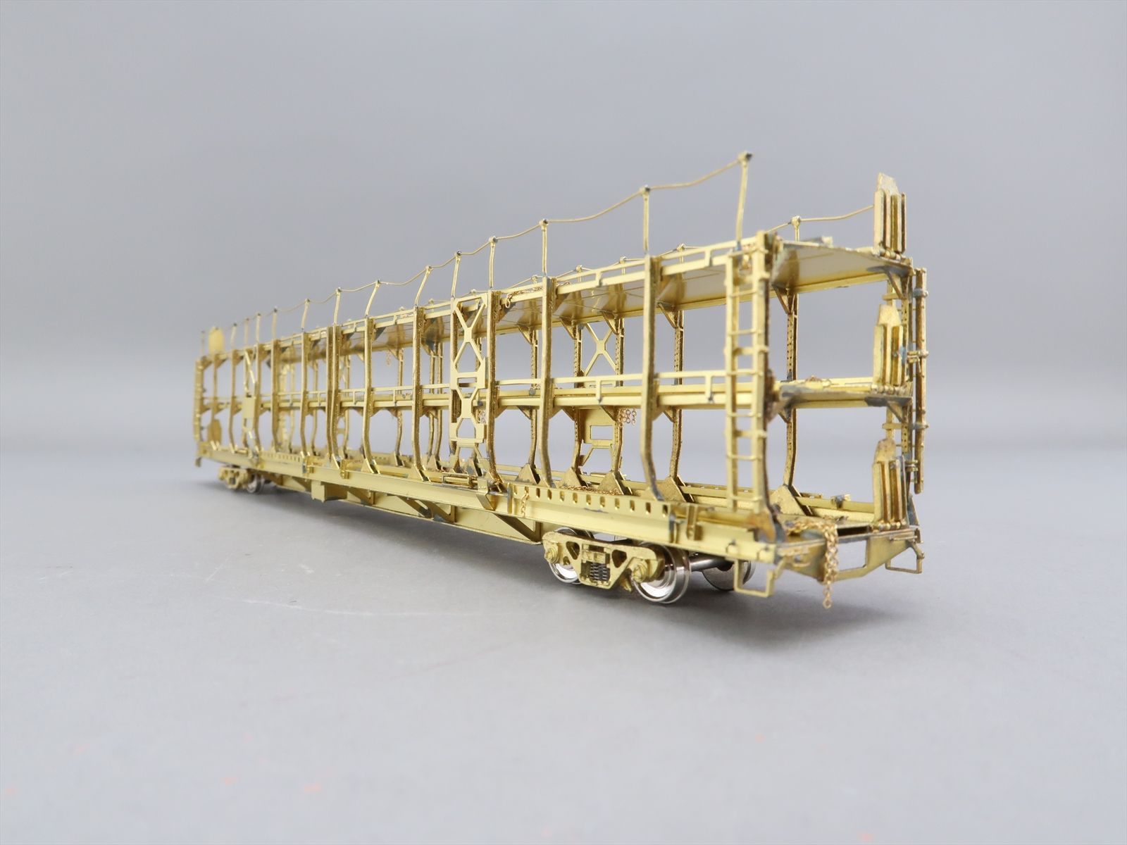 HO Brass Model - OMI 1326 Tri-Level Open Auto Rack Whitehead - Kales ...