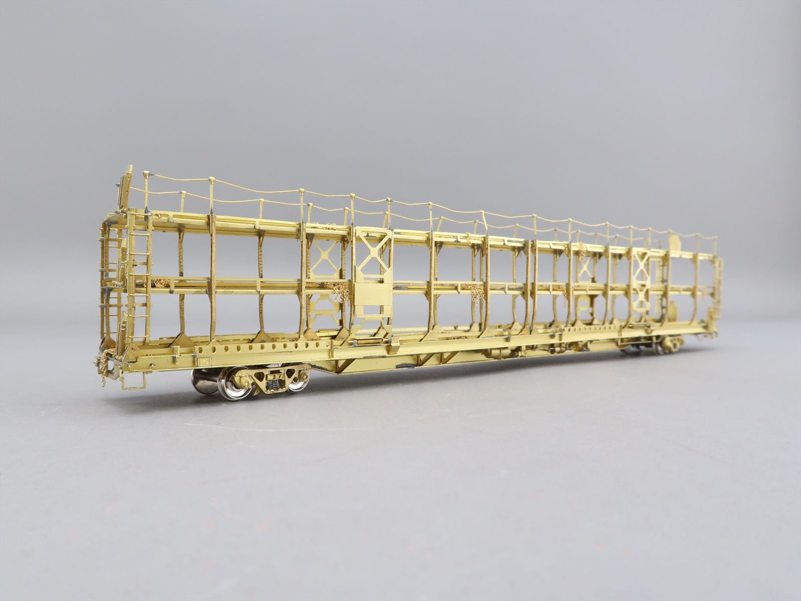 HO Brass Model - OMI 1326 Tri-Level Open Auto Rack Whitehead - Kales ...