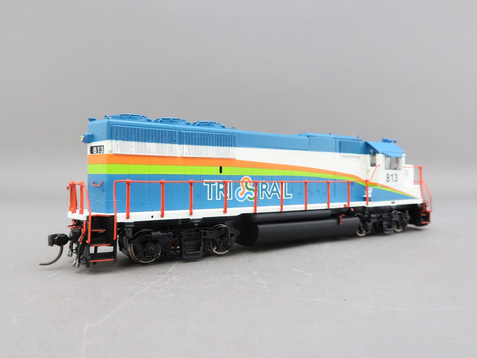 HO Brass Model - OMI 5128 MP MoPac as TR Tri-Rail GP50 #813 - Pro Paint ...