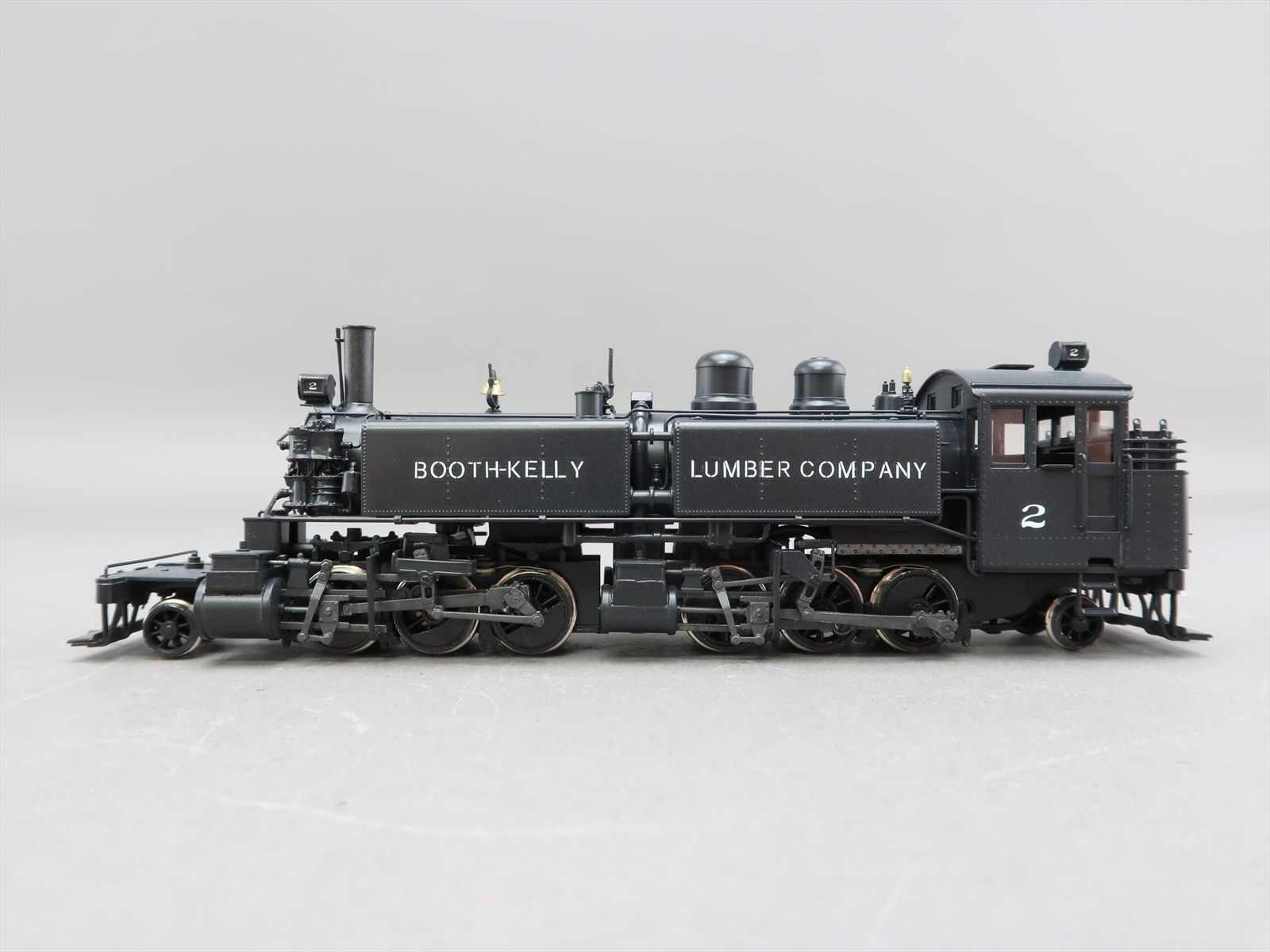 HO Brass Model - NWSL Booth Kelly 2-6-6-2T First Tank Logging Mallet #2 ...