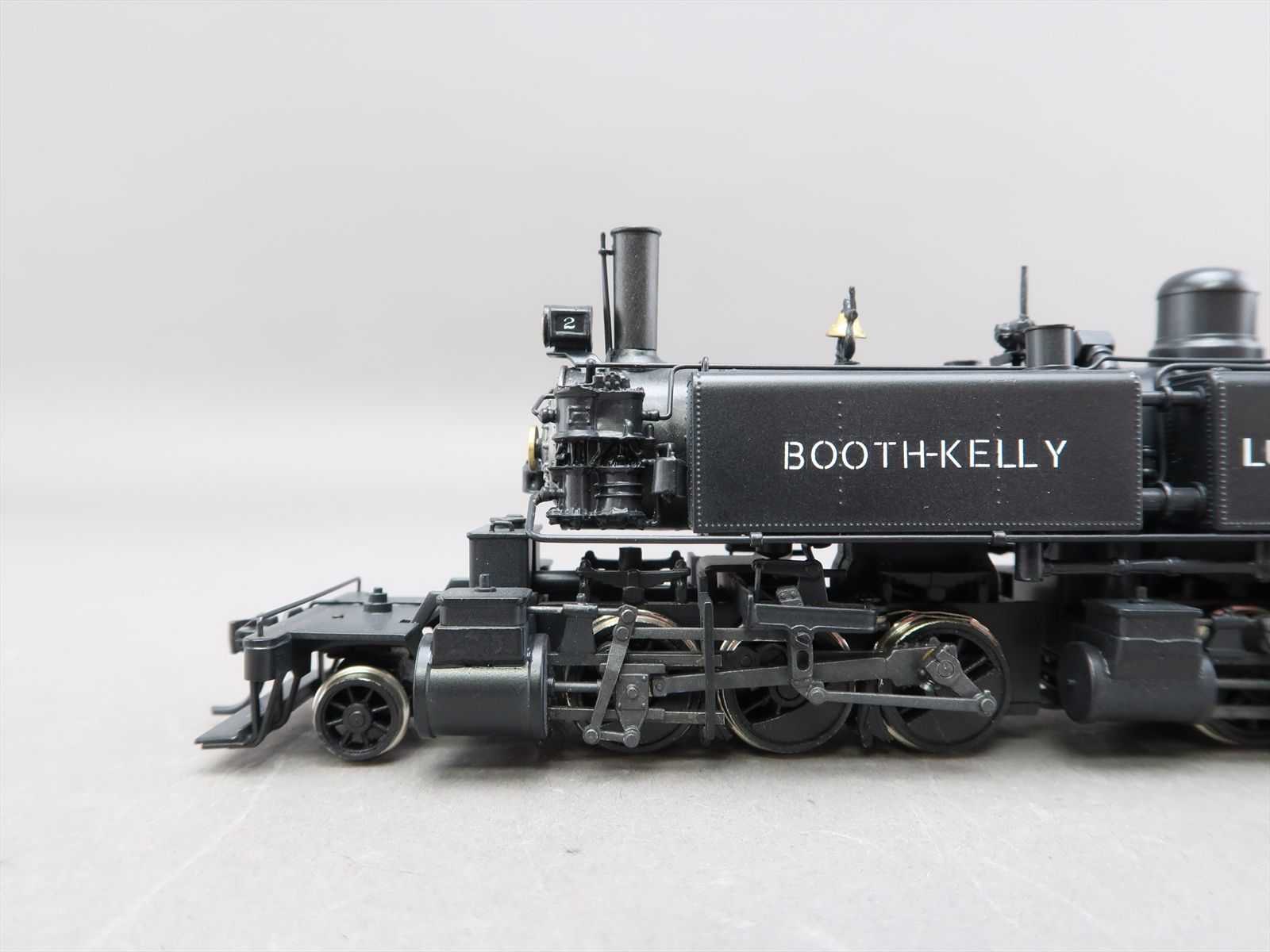 HO Brass Model - NWSL Booth Kelly 2-6-6-2T First Tank Logging Mallet #2 ...
