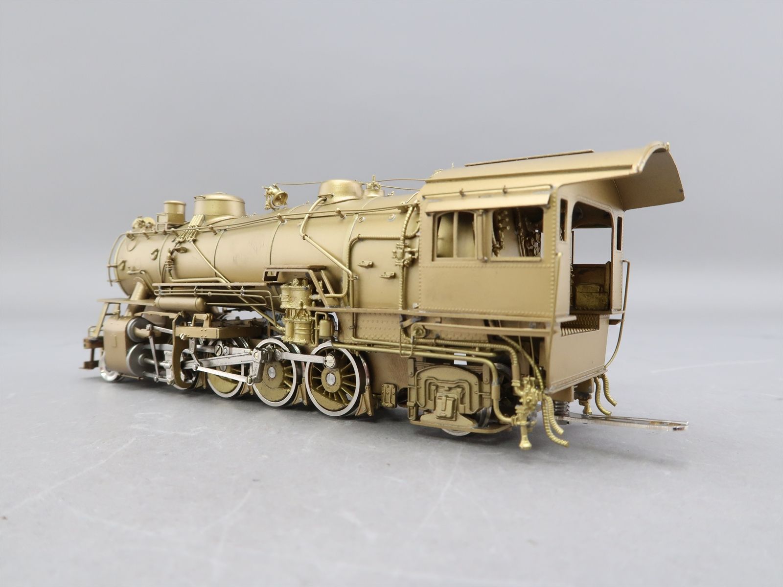 HO Brass Model - HM Hallmark AT&SF Santa Fe 2-8-2 - Unpainted - 1982 Run - Dong Jin