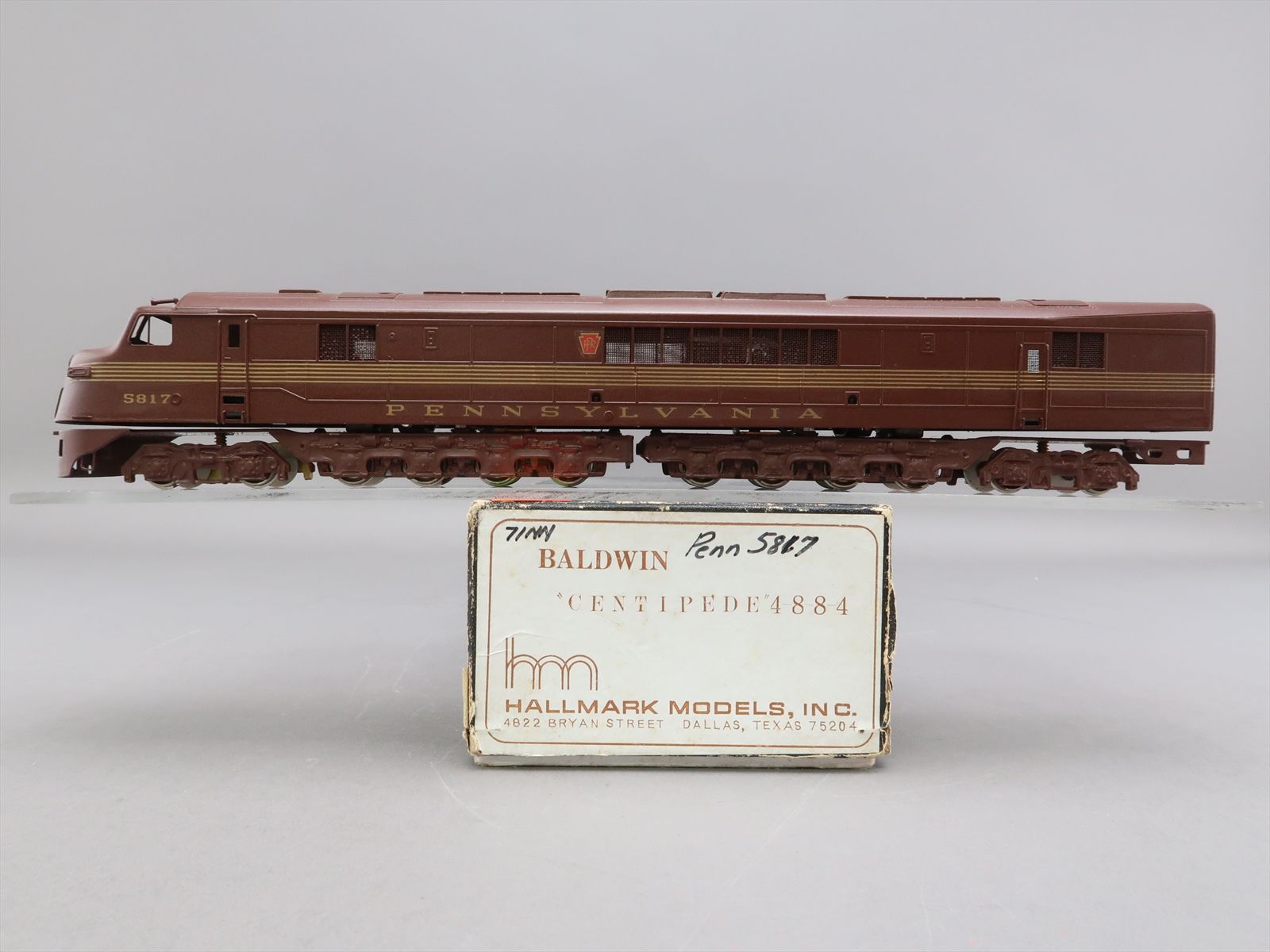 HO Brass Model - Hallmark PRR Pennsylvania Baldwin Centipede DR-12-8 ...
