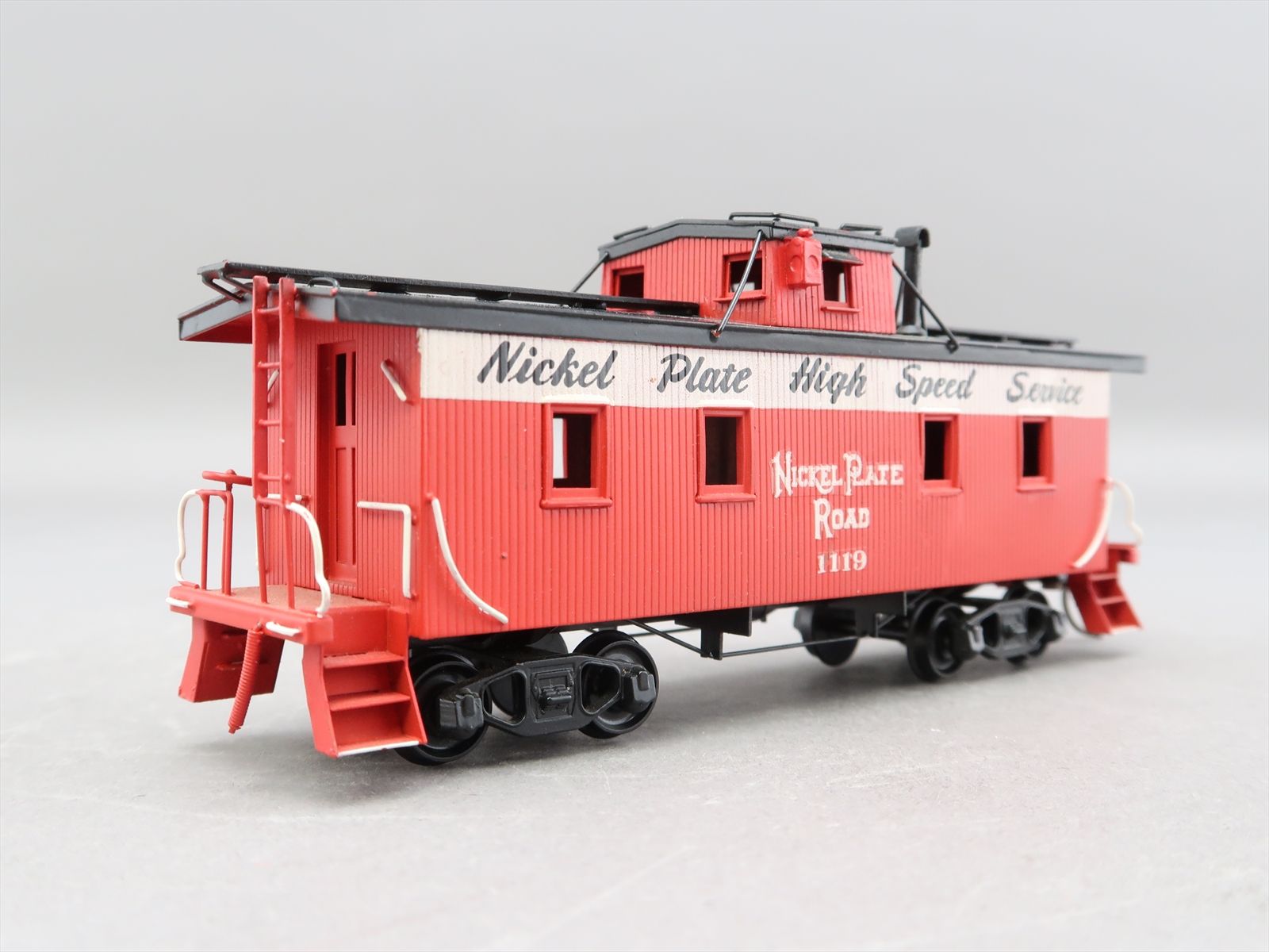 HO Brass Model - NPP NKP Nickel Plate Road Wood Caboose #1119 - Custom ...