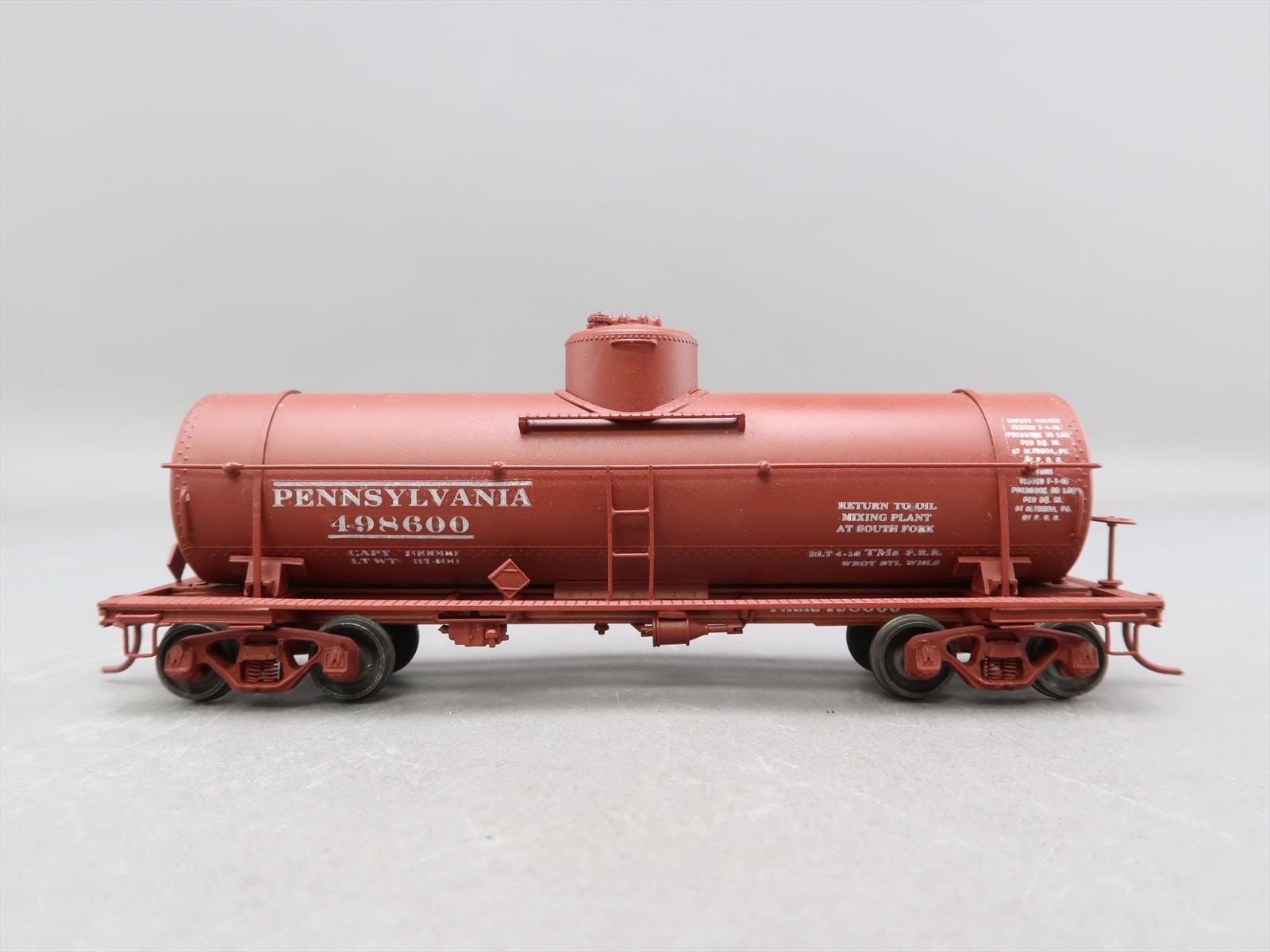 HO Brass Model - Lambert 7550 PRR Pennsylvania ICC 10000 Gallon Tank ...