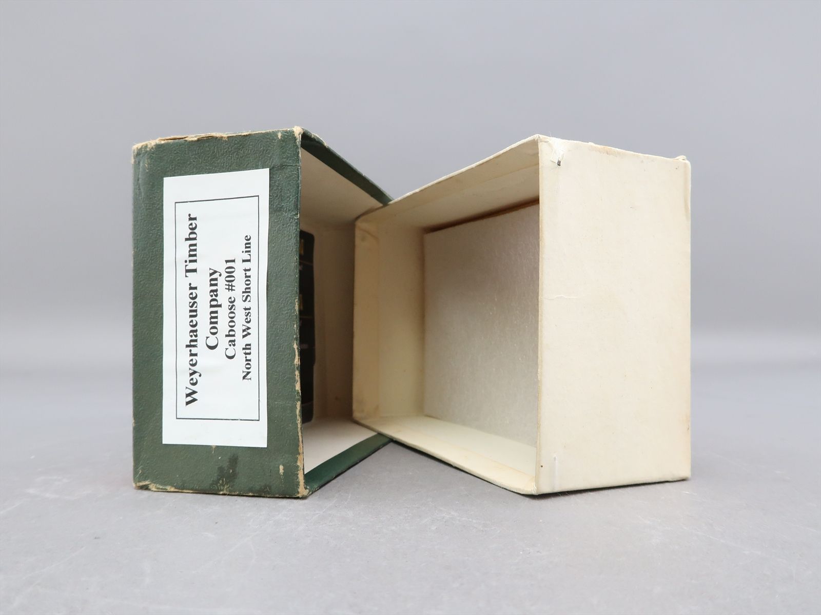 HO Brass Model - NWSL Weyerhauser 001 Wood Caboose - Unpainted - 1960 ...