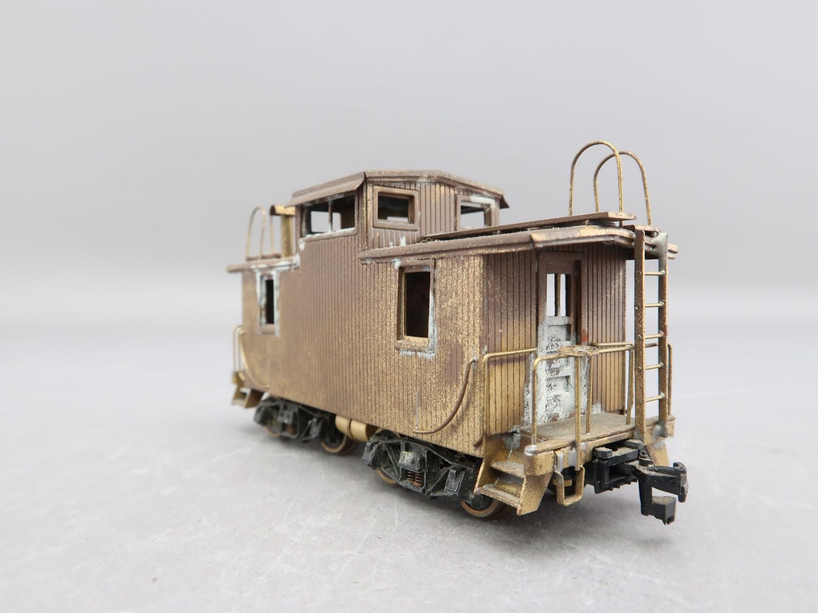 HO Brass Model - NWSL Weyerhauser 001 Wood Caboose - Unpainted - 1960 ...