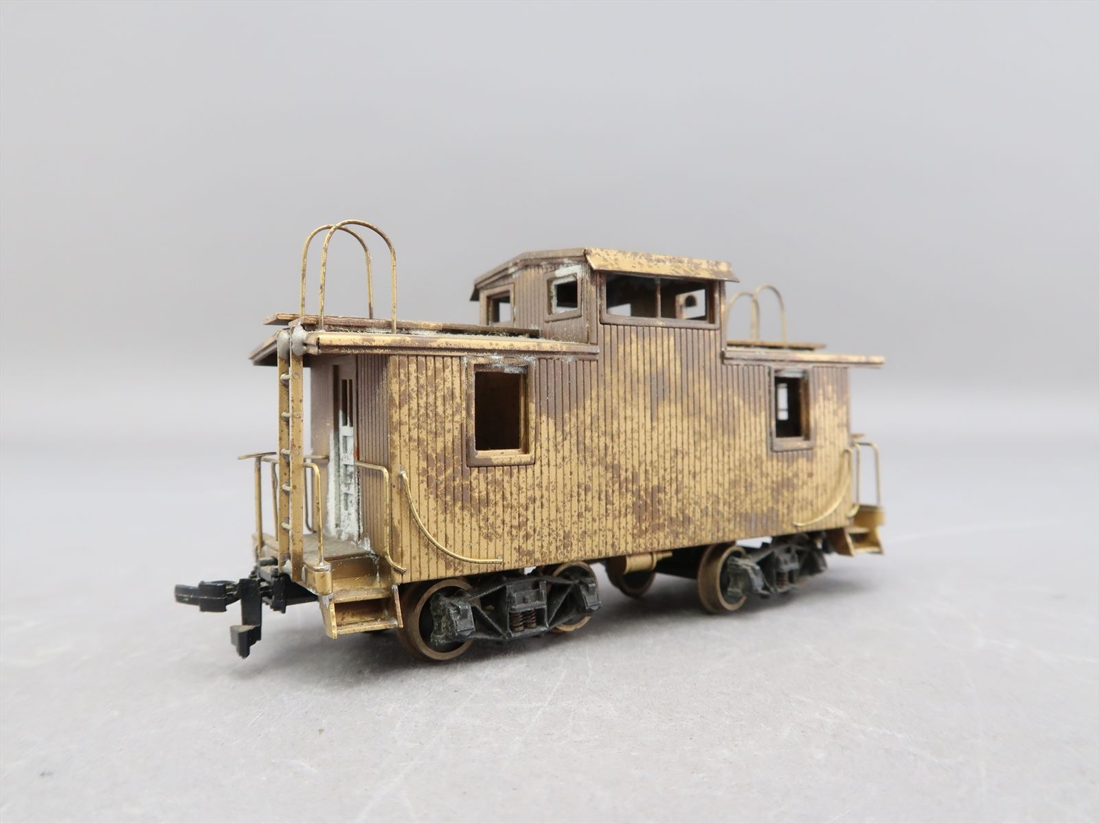 HO Brass Model - NWSL Weyerhauser 001 Wood Caboose - Unpainted - 1960 ...