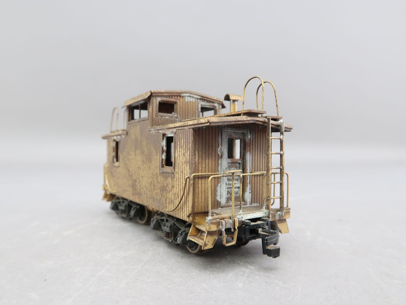 HO Brass Model - NWSL Weyerhauser 001 Wood Caboose - Unpainted - 1960 ...