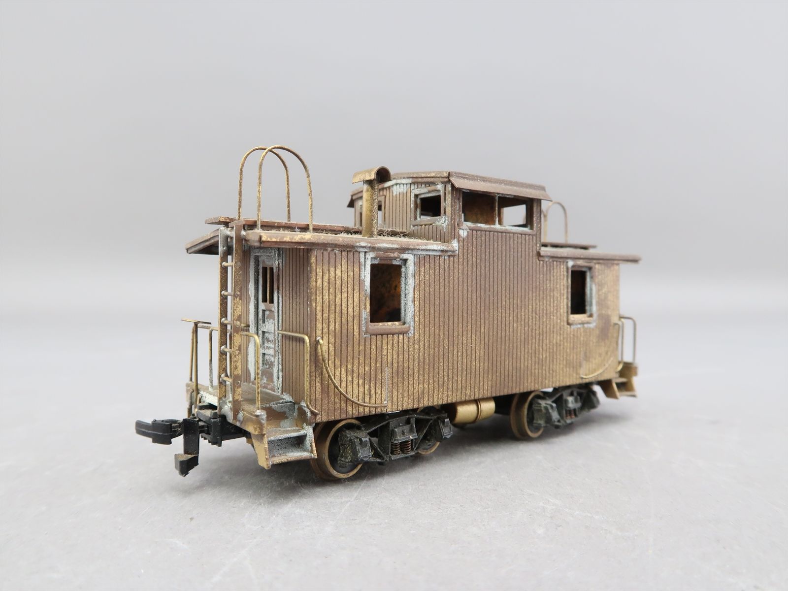 HO Brass Model - NWSL Weyerhauser 001 Wood Caboose - Unpainted - 1960 ...