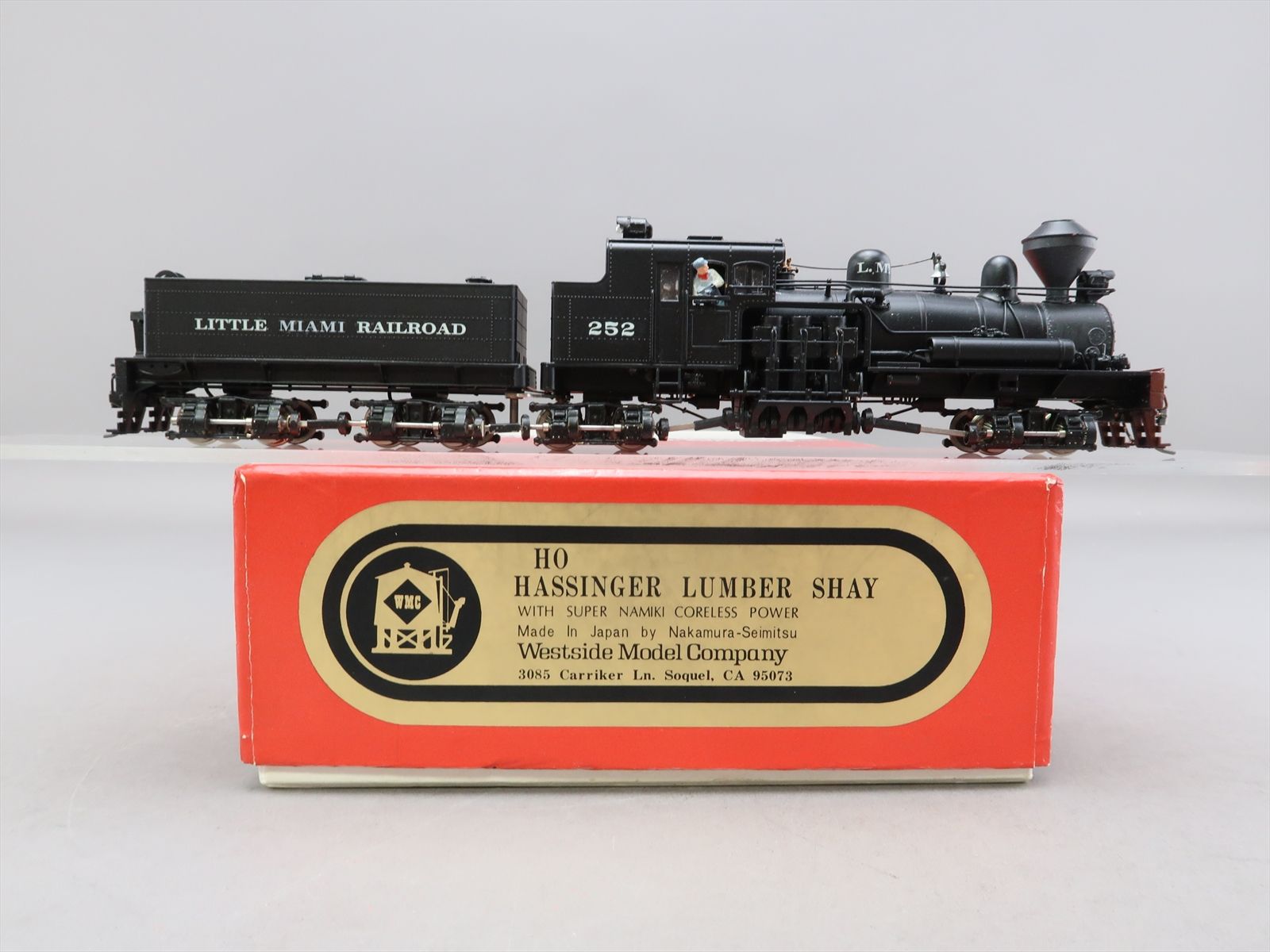 HO Brass Model - WMC Hassinger Lumber as Little Miami 4 Truck Shay ...