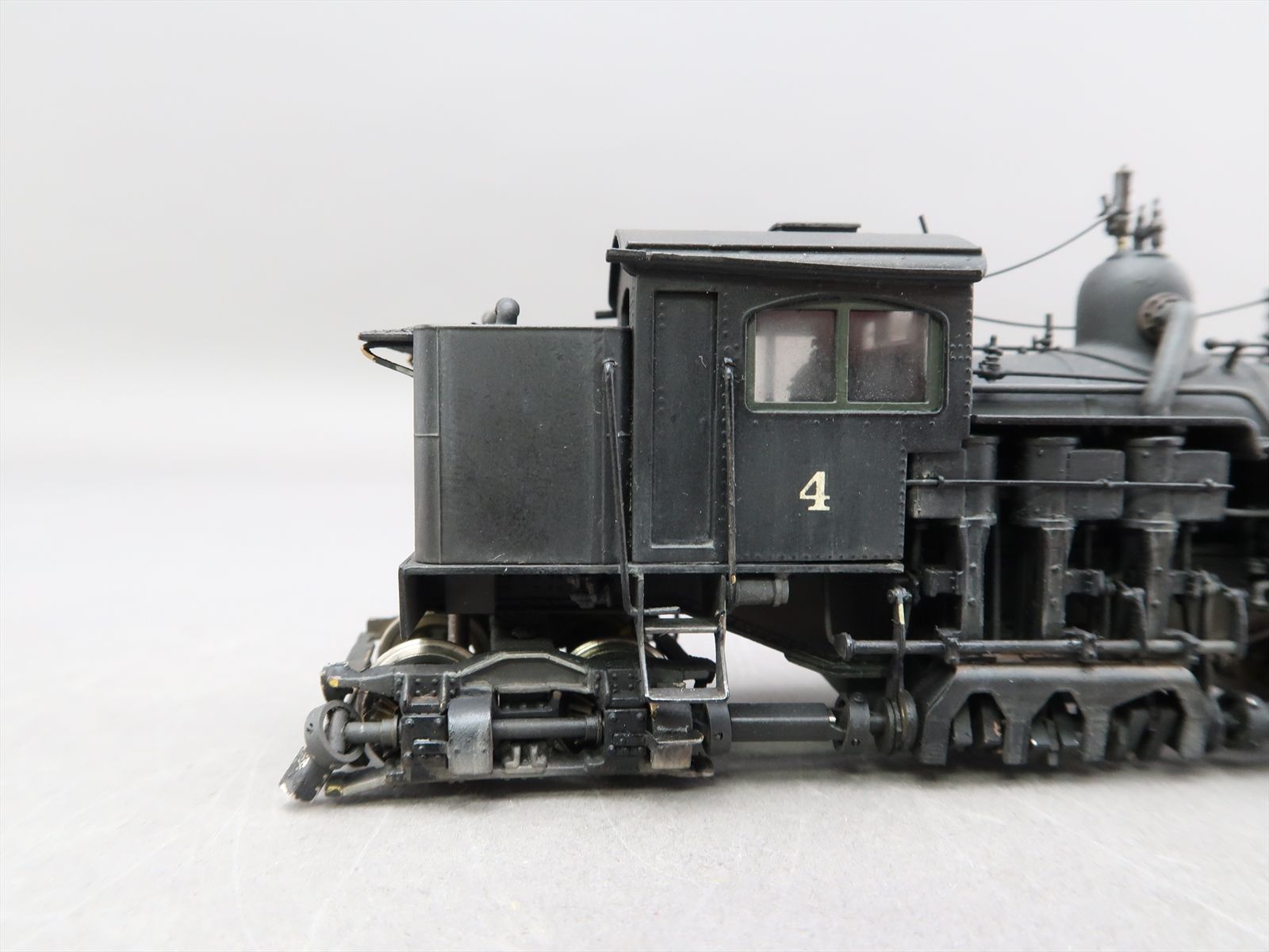 HO Brass Model - Key Cass Scenic Railway Shay #4 - Custom + Weathered ...