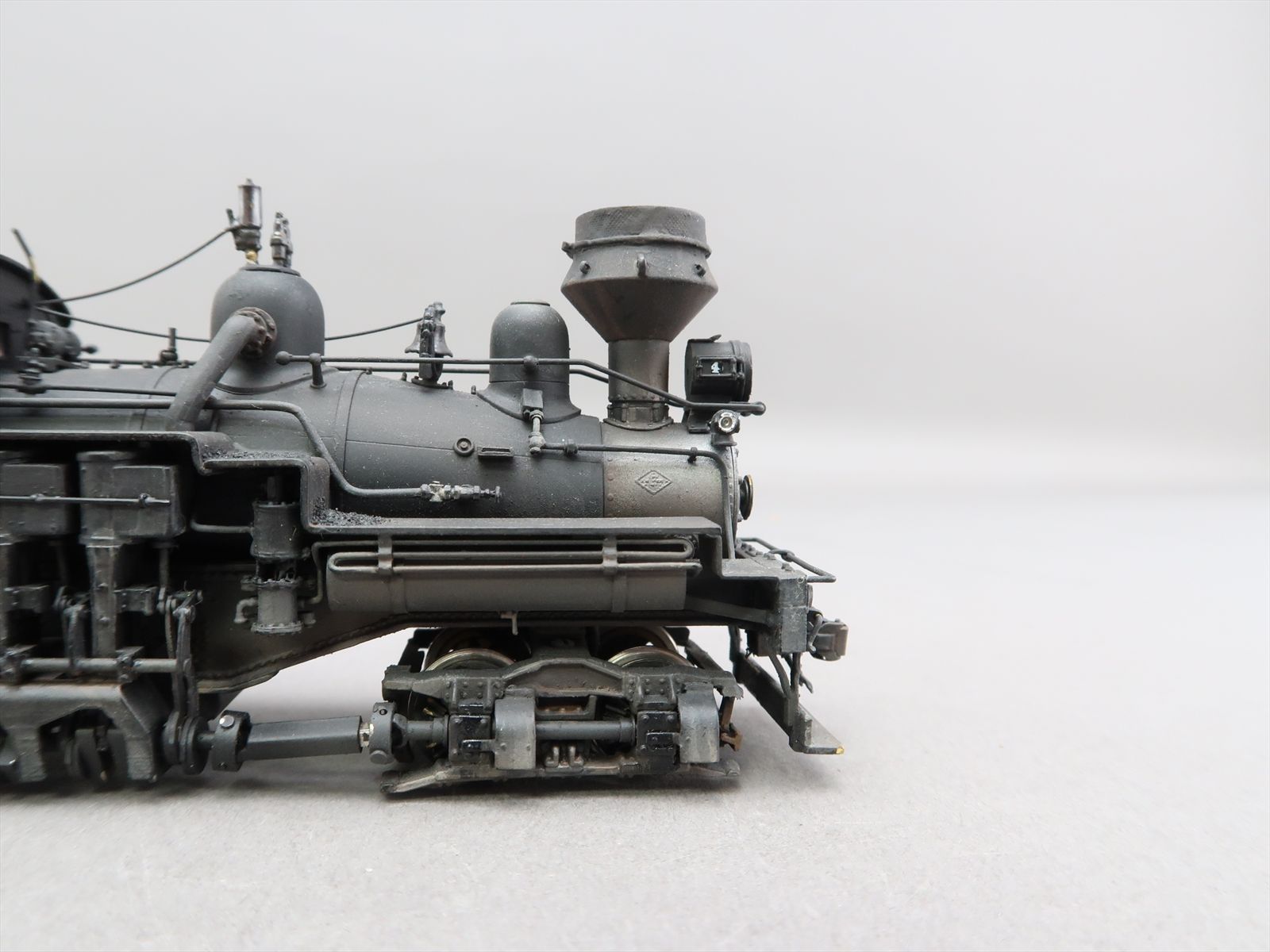 HO Brass Model - Key Cass Scenic Railway Shay #4 - Custom + Weathered ...