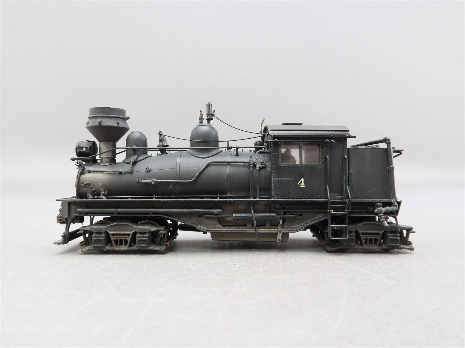 HO Brass Model - Key Cass Scenic Railway Shay #4 - Custom + Weathered ...