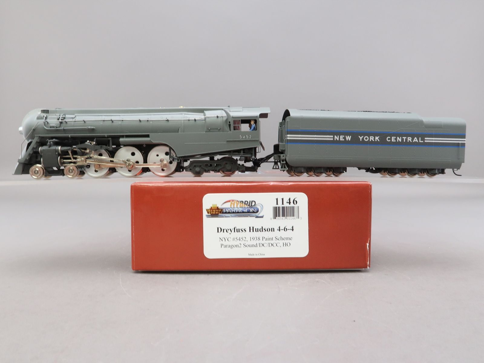 HO Brass Hybrid Model - BLI 1146 NYC New York Central Dreyfuss Hudson 4 ...