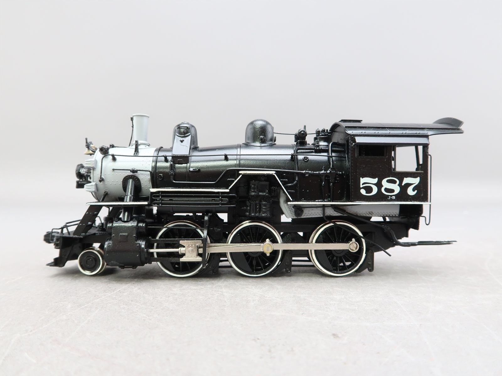HO Brass Model - Hallmark MKT Missouri Kansas Texas KATY J-5 2-6-0 Mogul #587 - Custom - Ajin