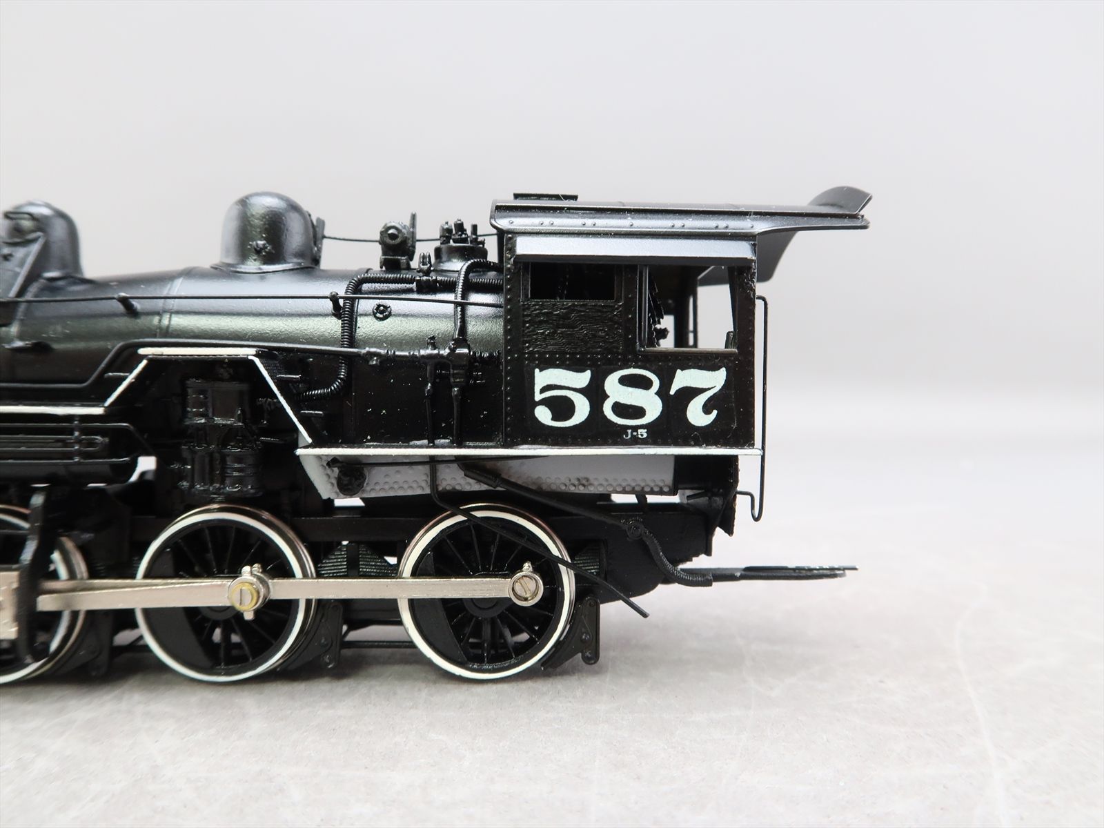 HO Brass Model - Hallmark MKT Missouri Kansas Texas KATY J-5 2-6-0 Mogul #587 - Custom - Ajin