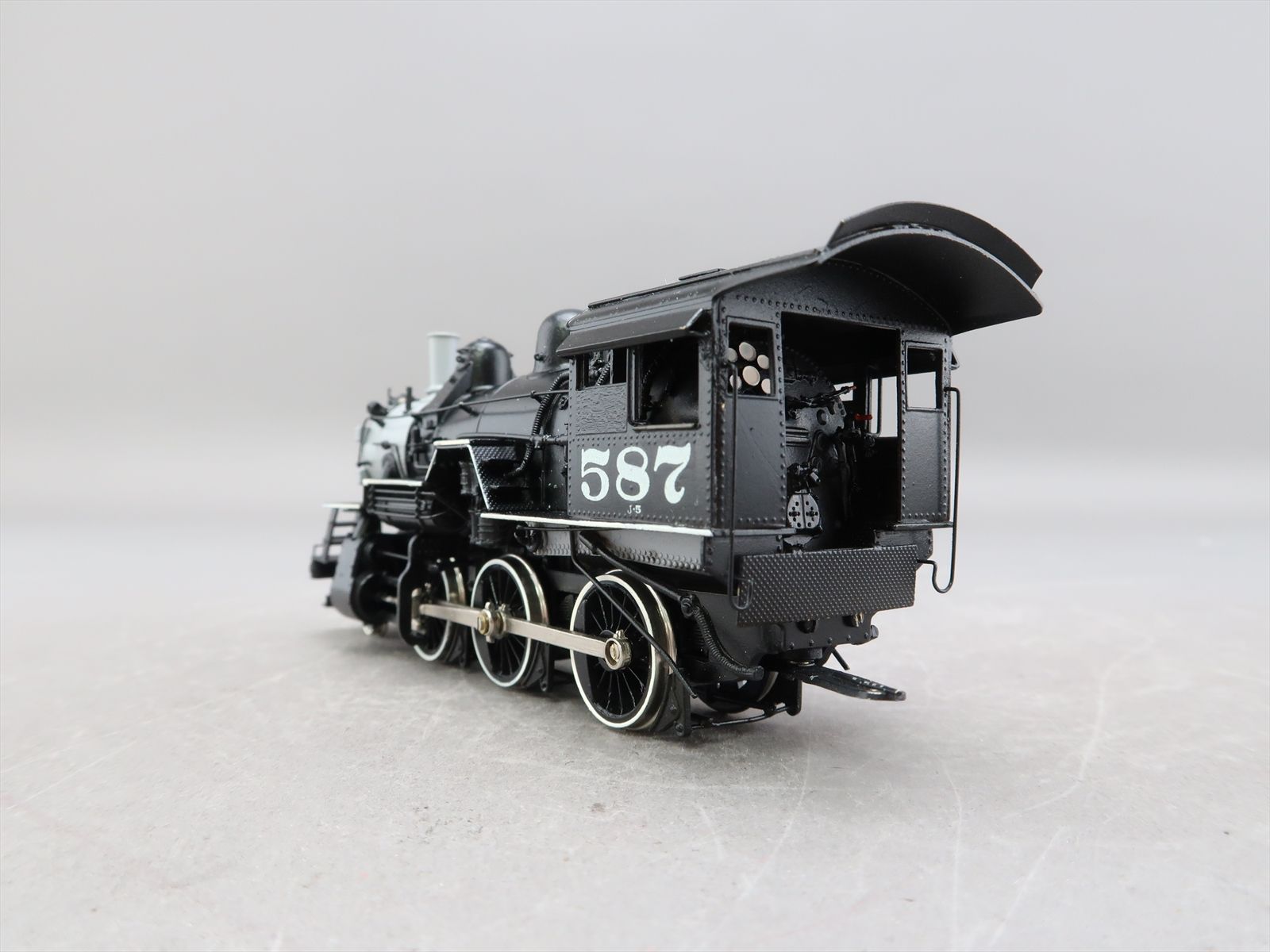 HO Brass Model - Hallmark MKT Missouri Kansas Texas KATY J-5 2-6-0 Mogul #587 - Custom - Ajin