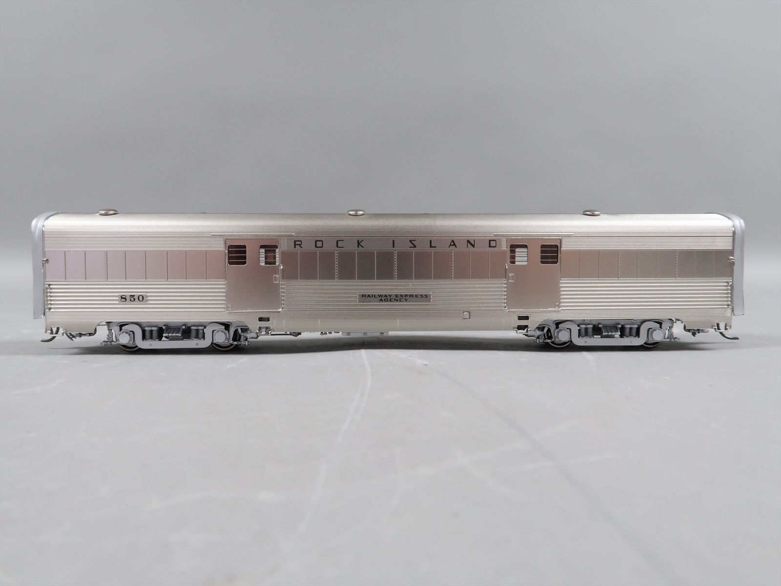 HO Brass Model - PSC 17980.1 RI Rock Island 8 Car Westbound Passenger ...