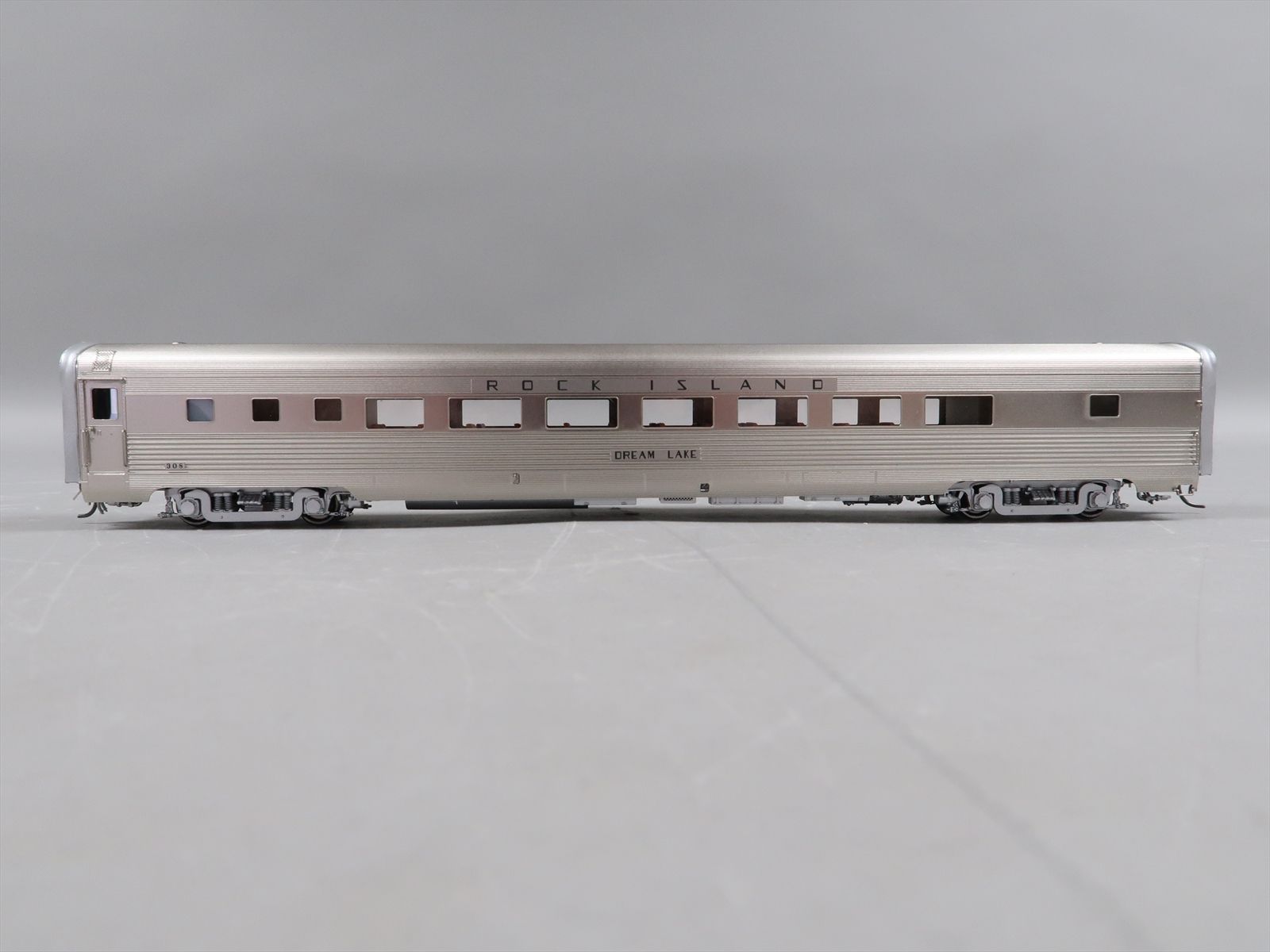 HO Brass Model - PSC 17980.1 RI Rock Island 8 Car Westbound Passenger ...