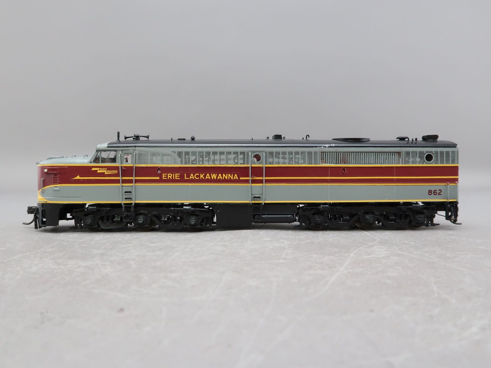 HO Brass Model - OMI 5912 EL Erie Lackawanna PA-1 #862 - Pro Paint by Gwynne Burch - 1989 Run - Ajin
