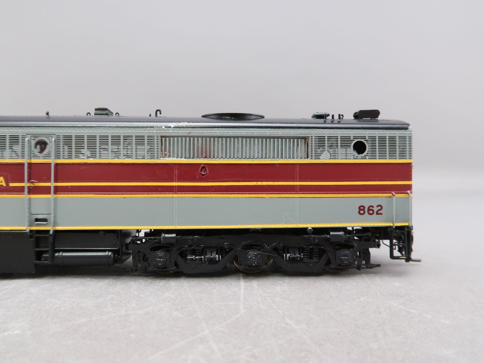 HO Brass Model - OMI 5912 EL Erie Lackawanna PA-1 #862 - Pro Paint by Gwynne Burch - 1989 Run - Ajin