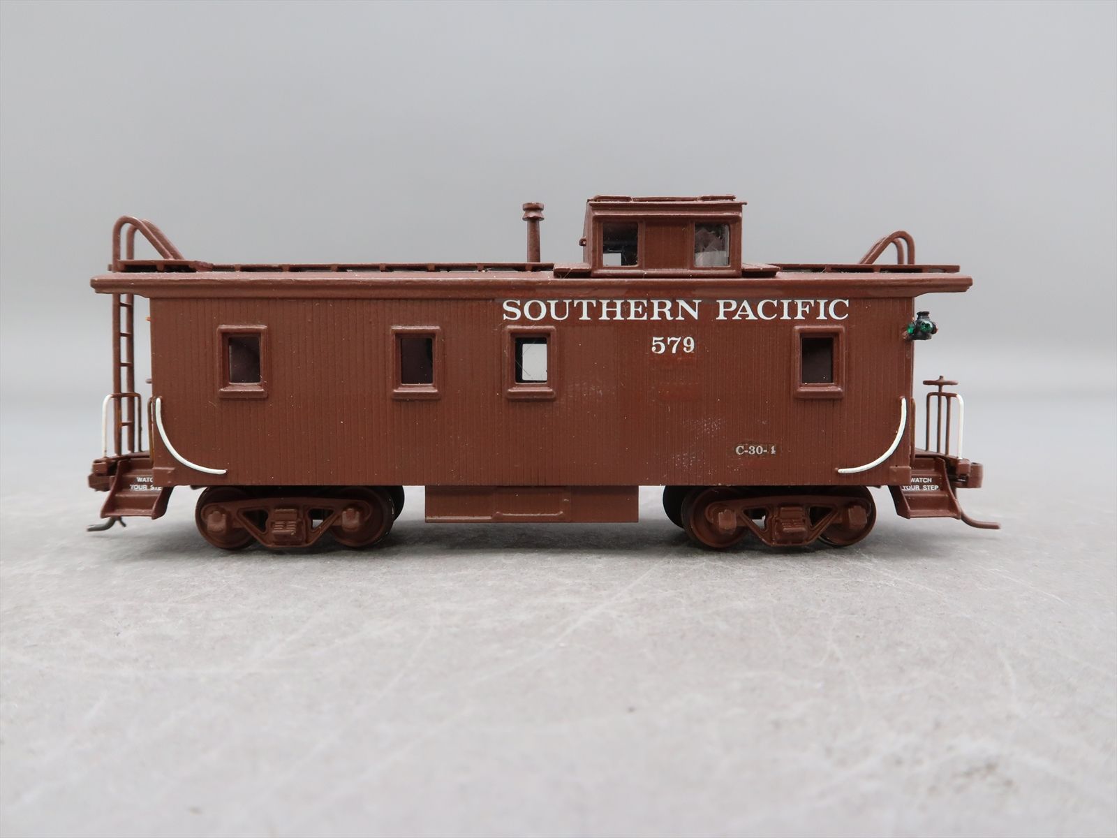 HO Brass Model - Balboa SP Southern Pacific C-30 Wood Caboose #579 ...