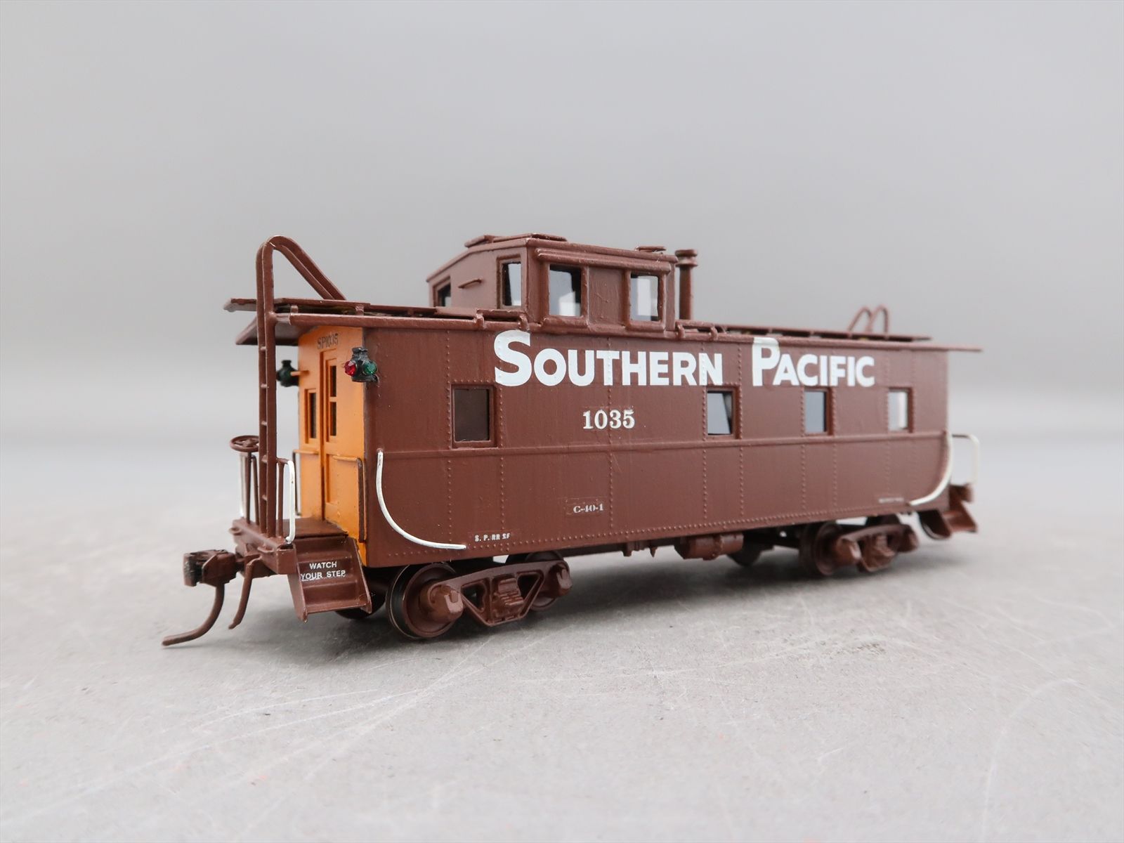 HO Brass Model - Balboa SP Southern Pacific C-40 Steel Caboose #1035 ...
