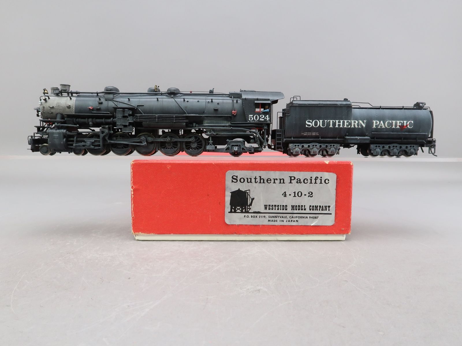 HO Brass Model - WMC SP Southern Pacific 4-10-2 #5024 - Fair Custom ...