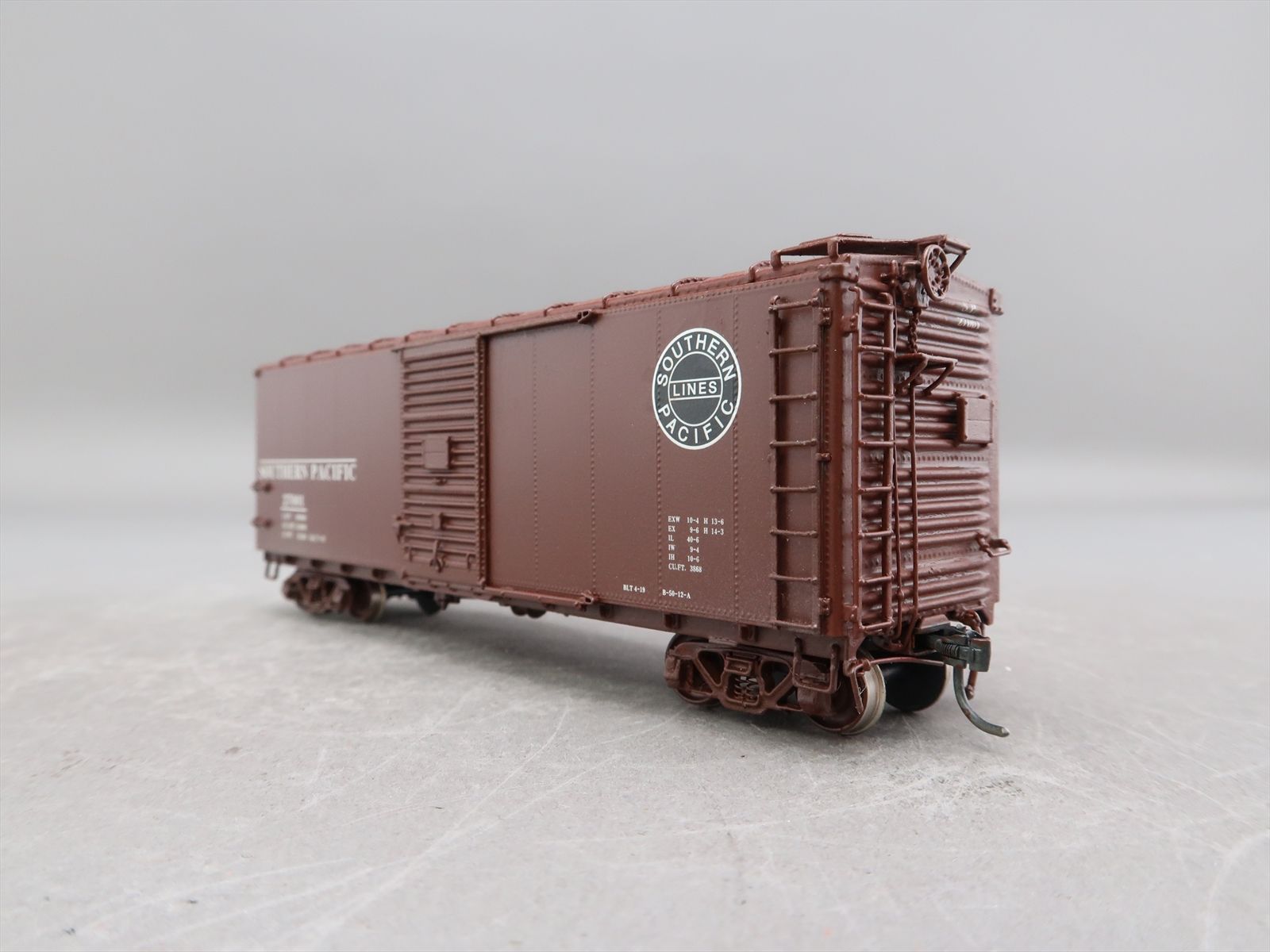 HO Brass Model - CIL 2512.1 SP Southern Pacific B-50-12-A Steel Rebuilt ...