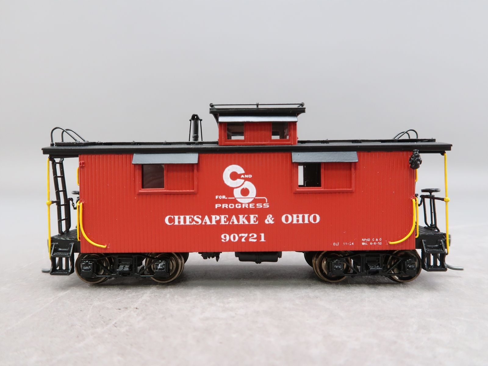 HO Brass Model - DP 201A C&O Chesapeake & Ohio Red Late Herald #90721 ...