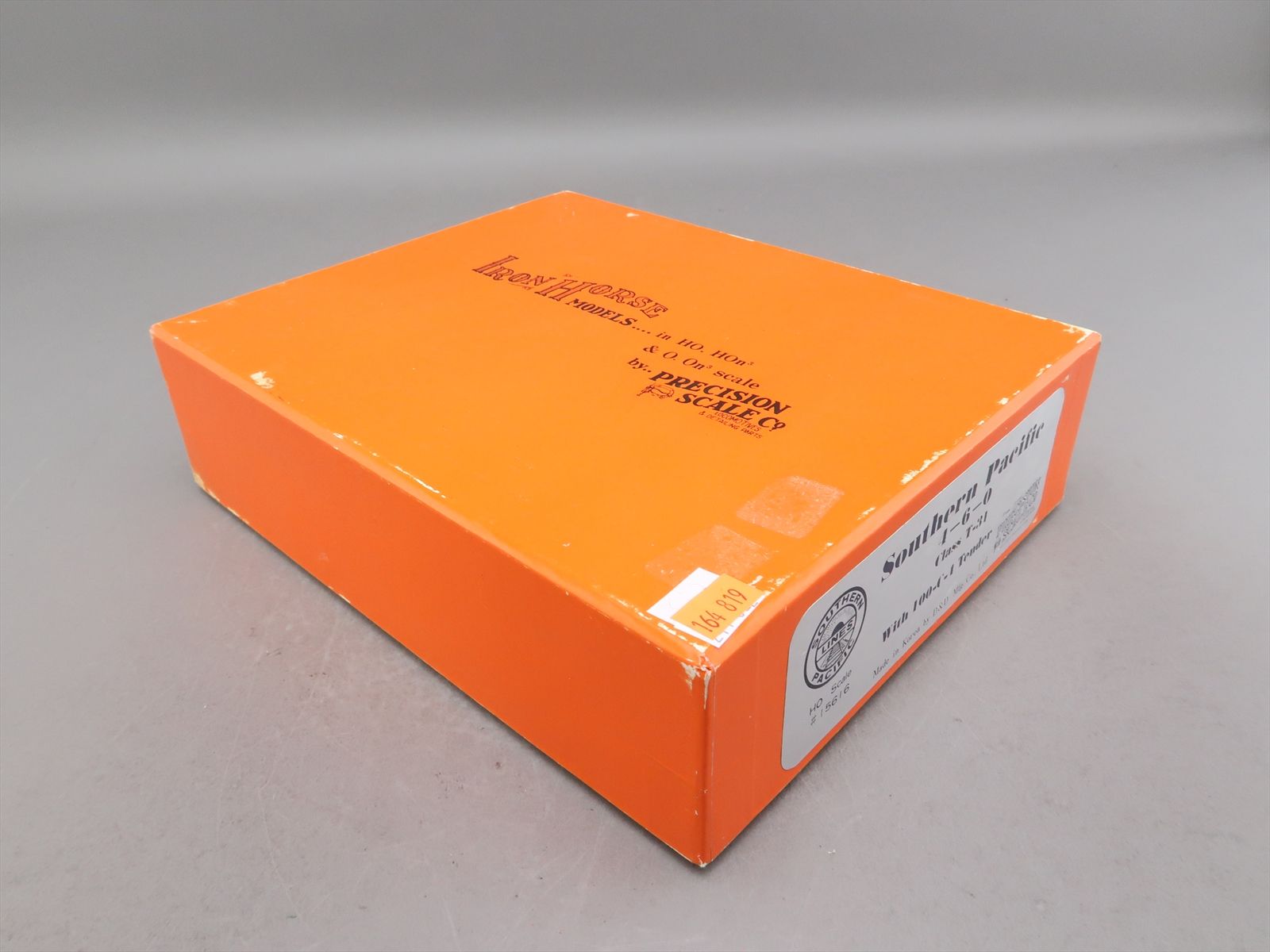 HO Brass Model - PSC 15616 SP Southern Pacific T-31 4-6-0 - Unpainted ...