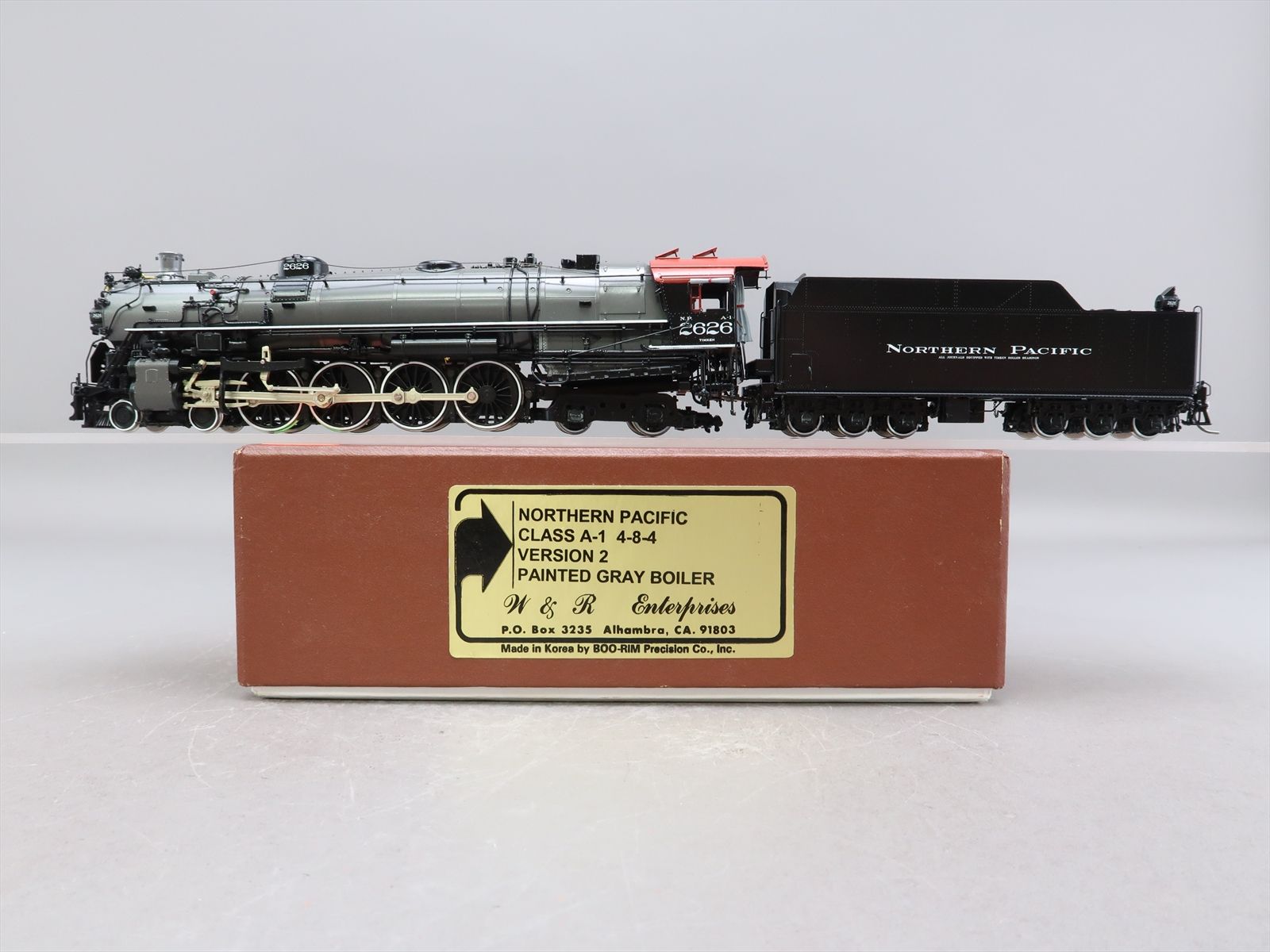 HO Brass Model - W&R NP Northern Pacific A-1 4-8-4 Version 2 Gray ...