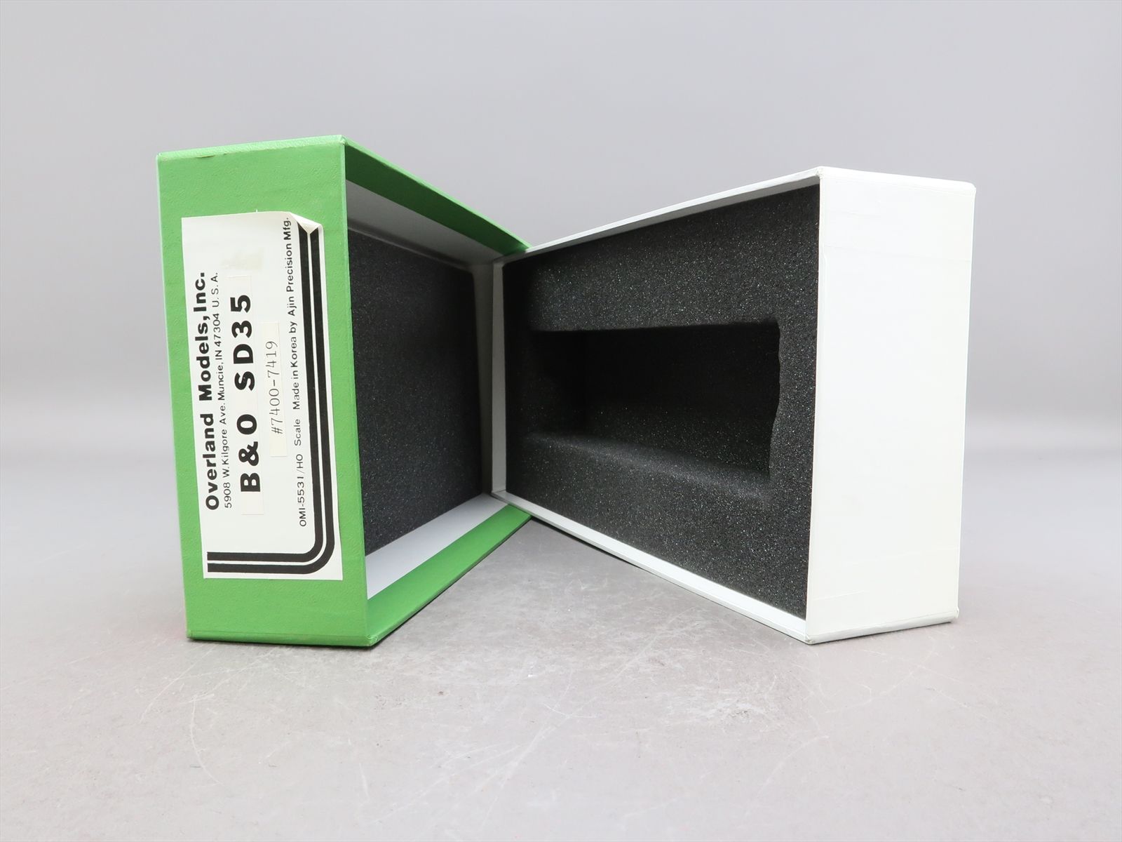 HO Brass Model - OMI 5531 B&O Baltimore & Ohio SD35 #7400 - #7419 - Unpainted - 1981 Run - Ajin