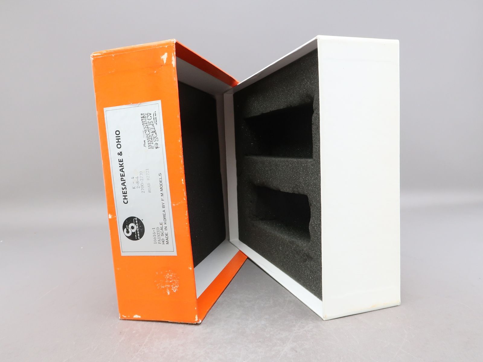 HO Brass Model – PSC 16616-1 C&O Chesapeake & Ohio K-4 2-8-4 #2721 – F ...