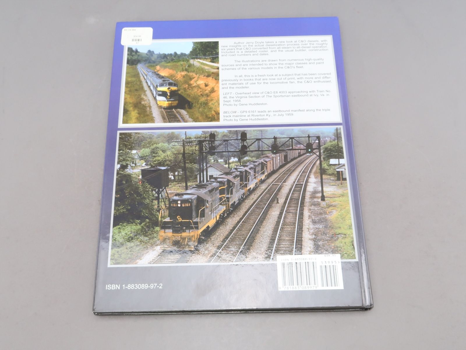 Railroad Book - Chesapeake & Ohio Diesel Locomotives in Color - 1949 ...